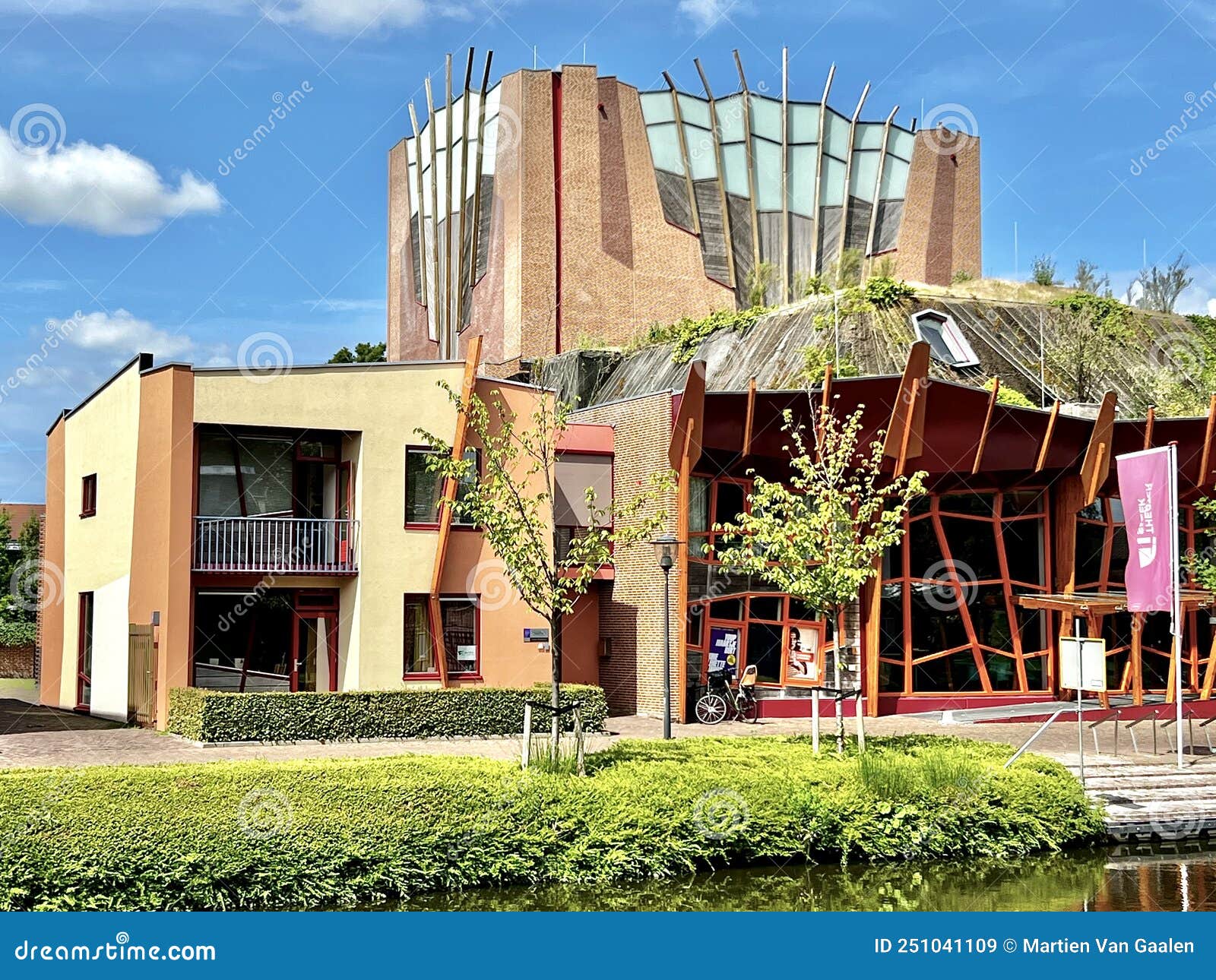 Theater Building in Sneek in Friesland, the Netherlands. Editorial ... Theater Building in Sneek in Friesland, the Netherlands. Editorial ...
