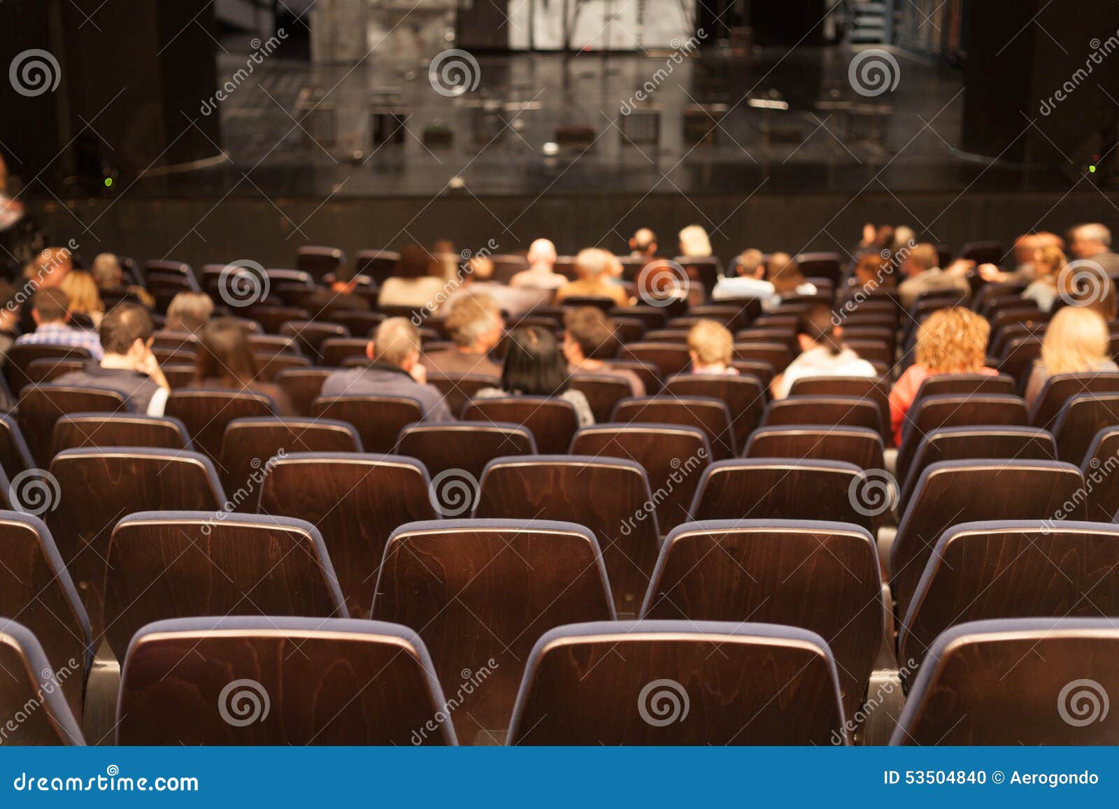 Theater interior stock photo. Image of showtime, musical - 53504840