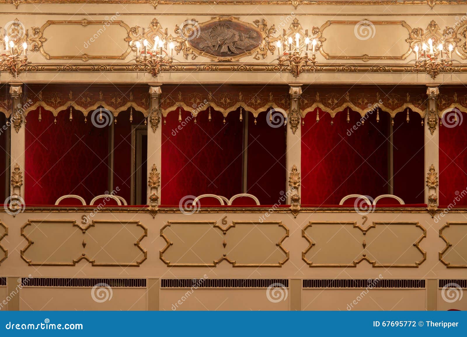 The Interior Of The Theater Backstage, Utility Rooms, Corridor Stock ...
