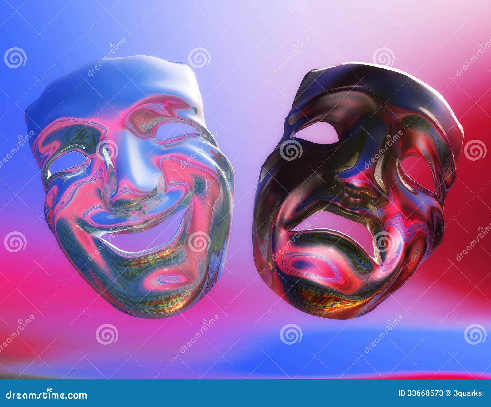 Theater Masks stock illustration. Illustration of graphic - 33660573