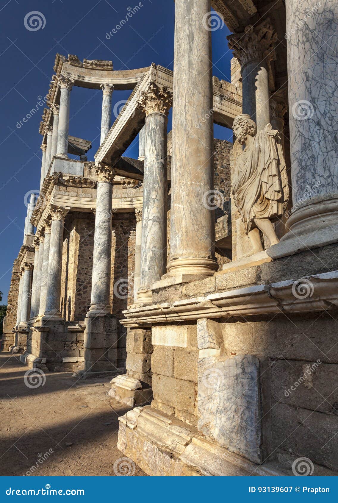 Theater in Merida stock image. Image of spanish, theatre - 93139607