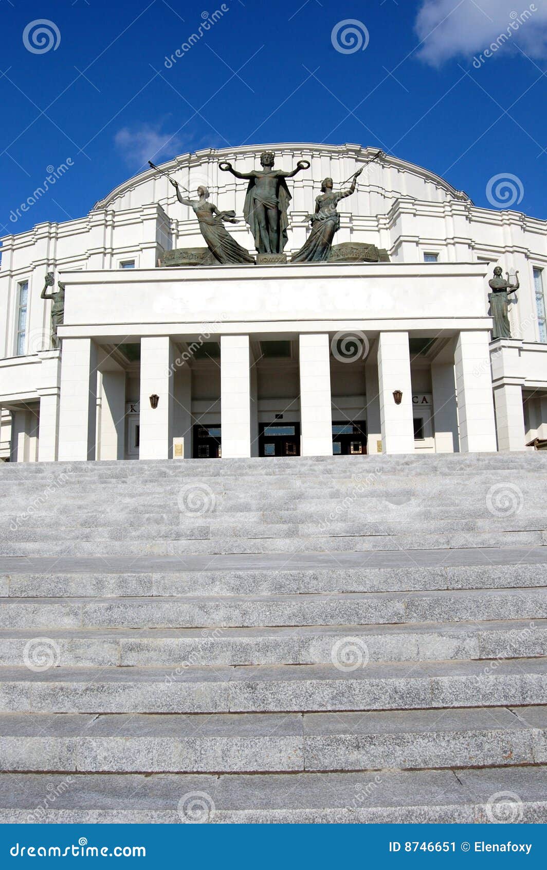 Theater opera and ballet stock image. Image of dramaten - 8746651
