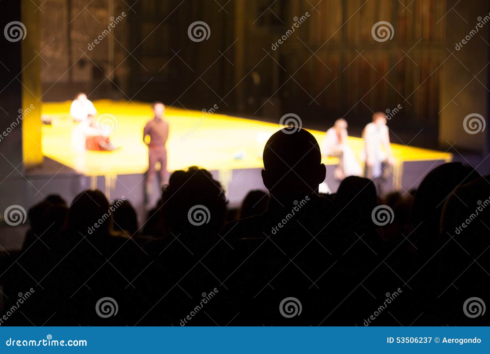 Theater performance stock image. Image of actors, interior - 53506237