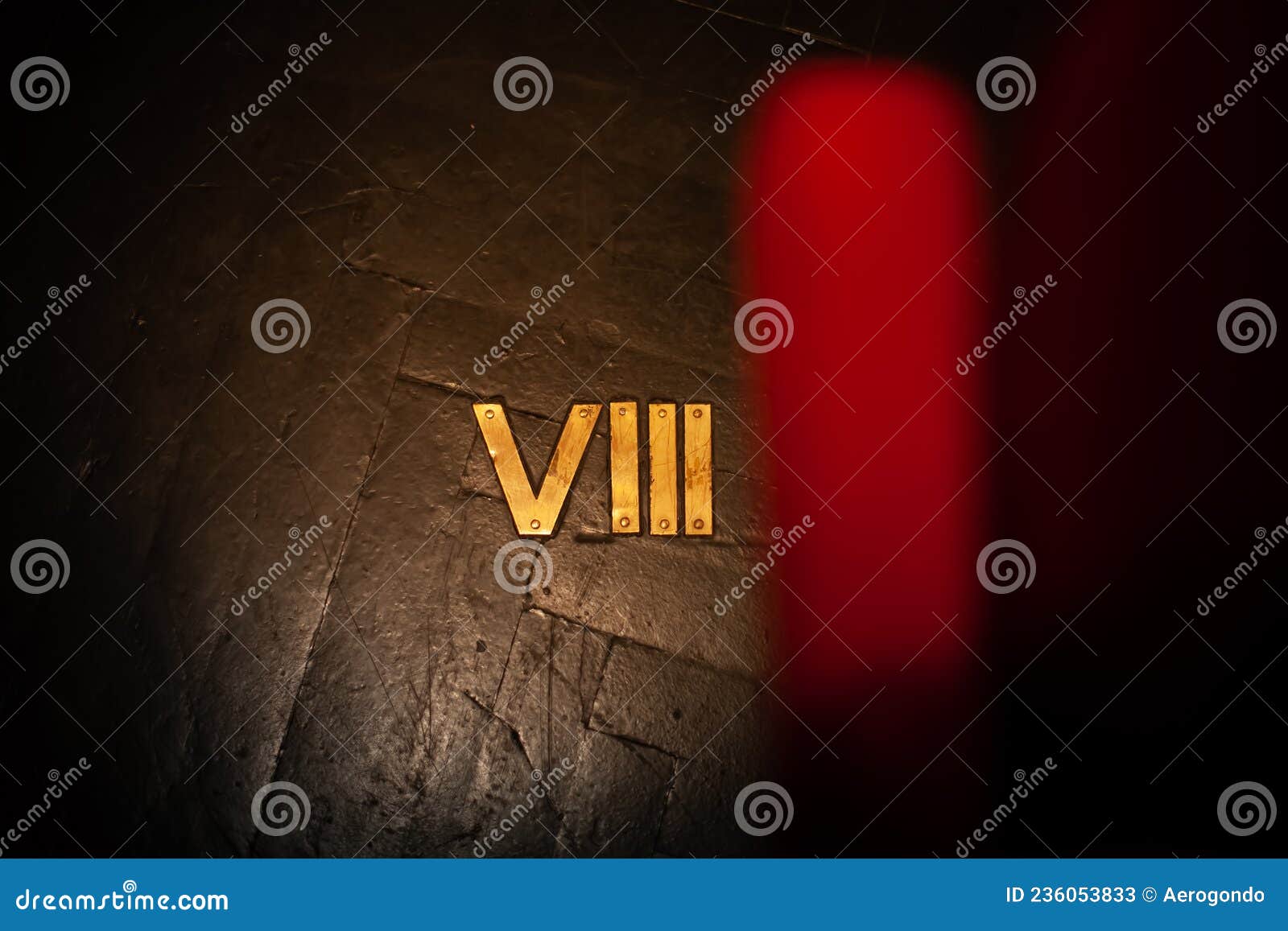 Theater Row Number on Ground Stock Image - Image of public, interior ...