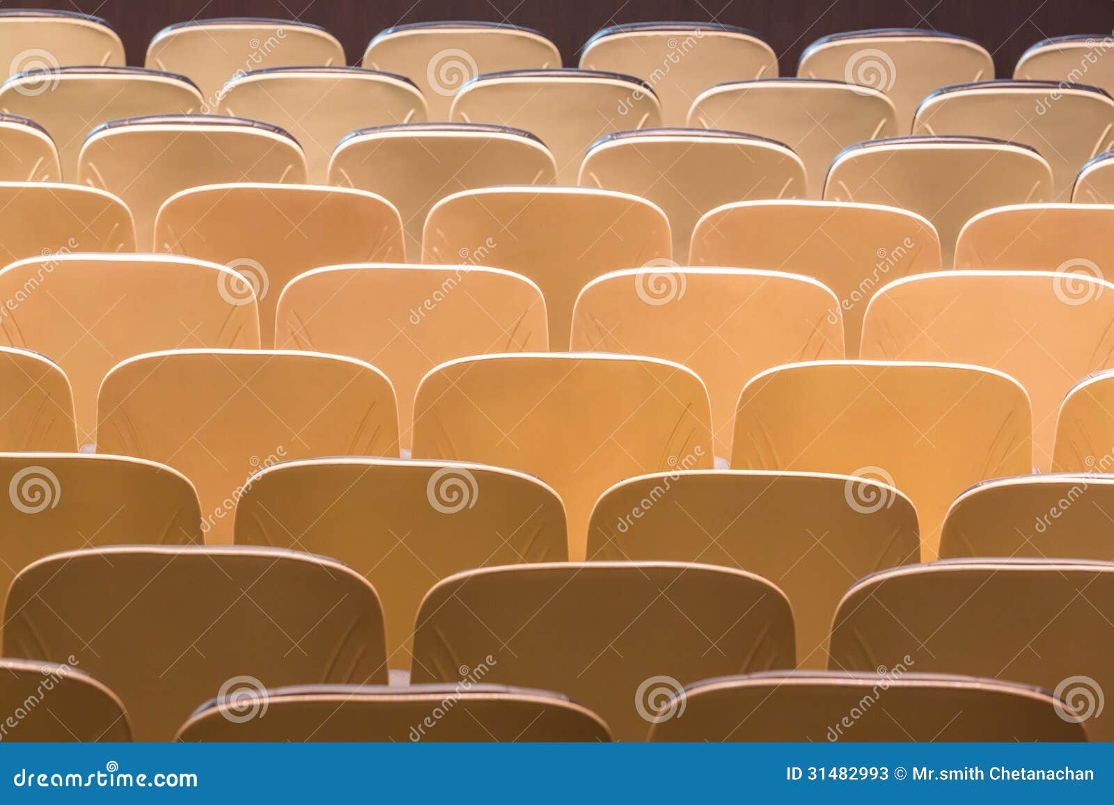 Theater seat back stock image. Image of musical, empty - 31482993