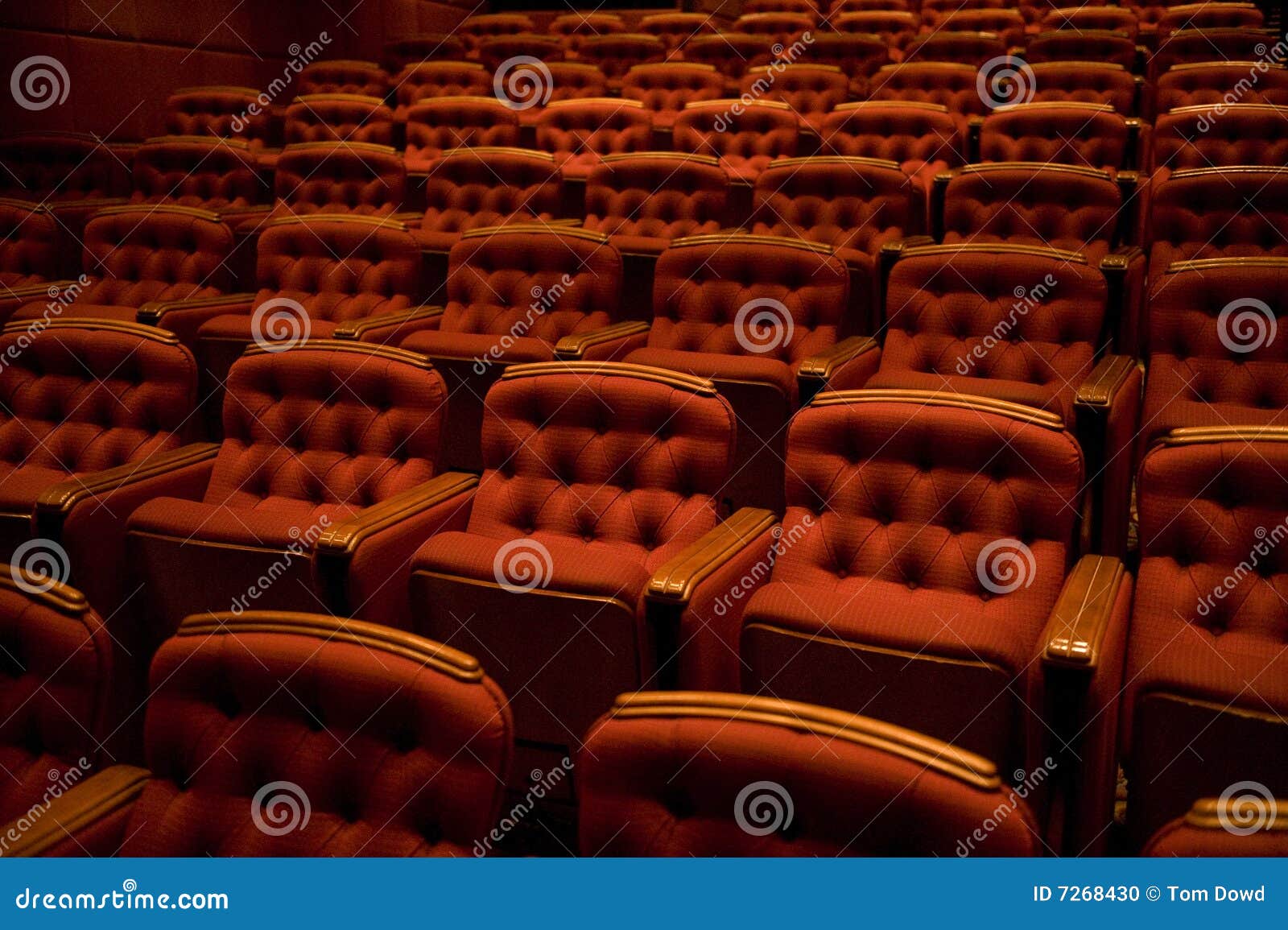 Theater Seating stock photo. Image of seating, interiors - 7268430