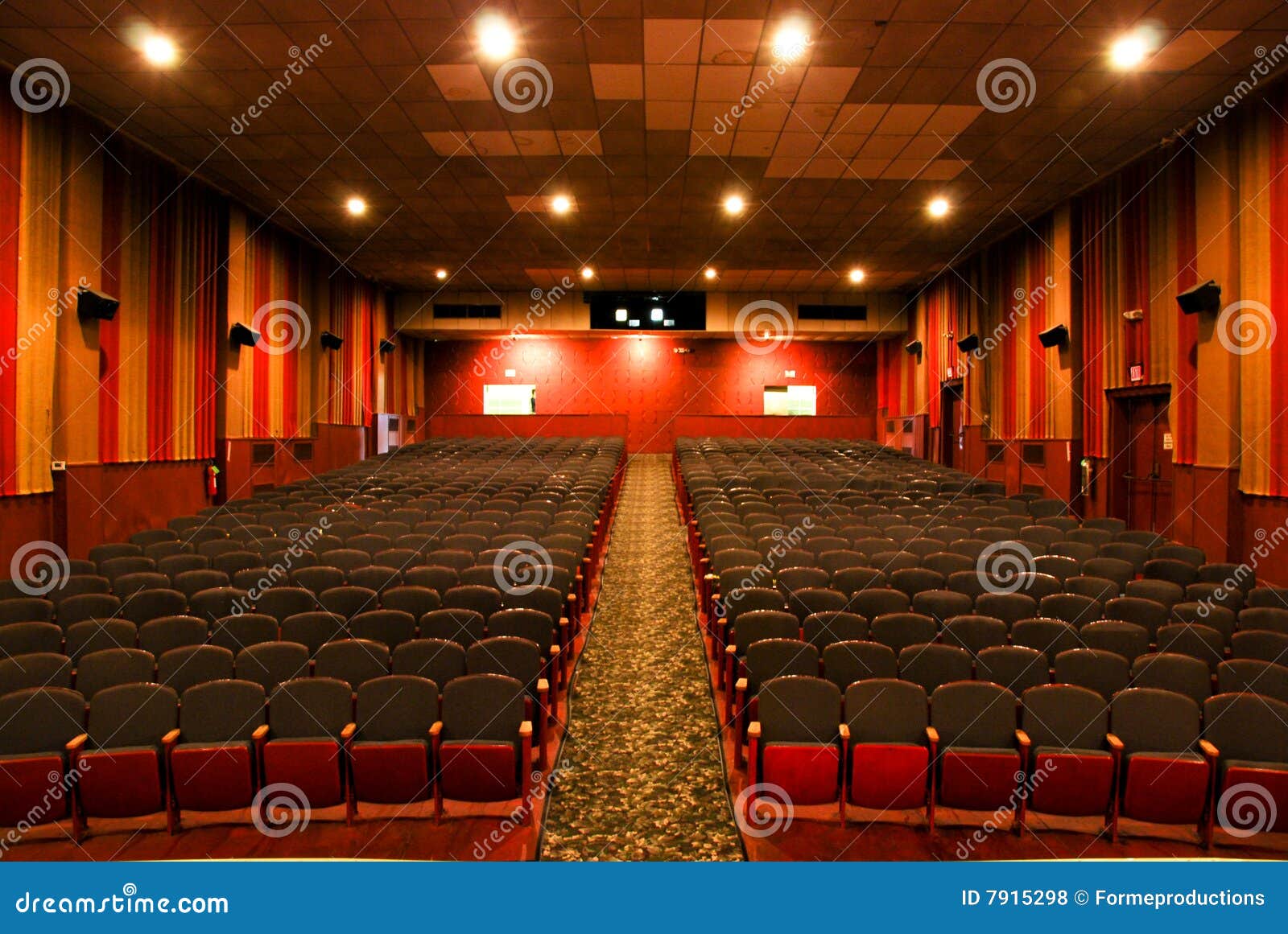 Theater Seats stock photo. Image of design, large, concert - 7915298