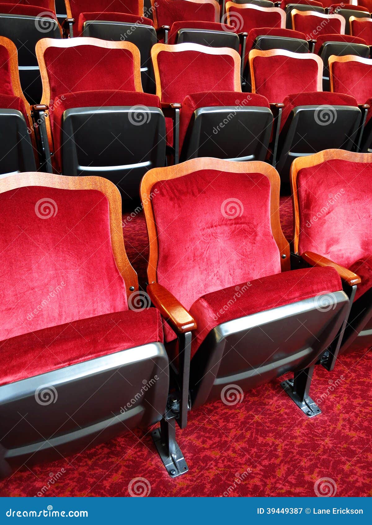 Theater Seats stock image. Image of sitting, arms, dark - 39449387