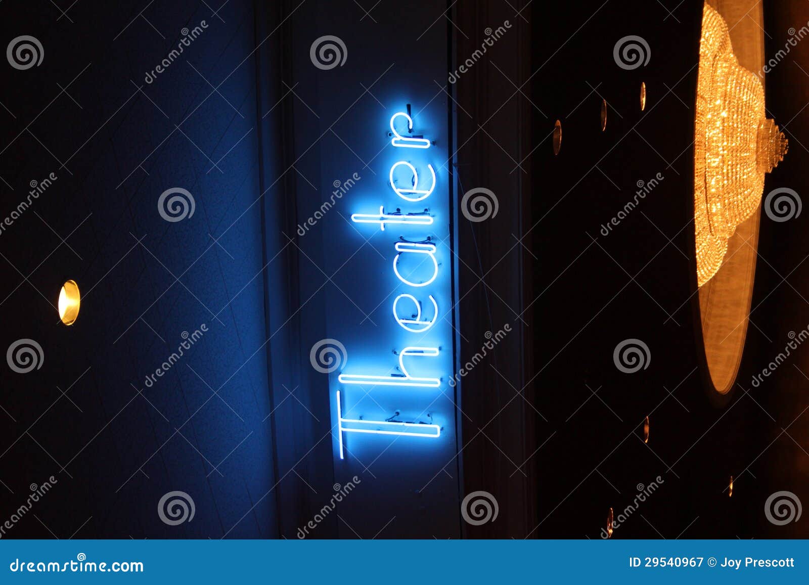 Theater Sign stock image. Image of word, cinema, symbol - 29540967