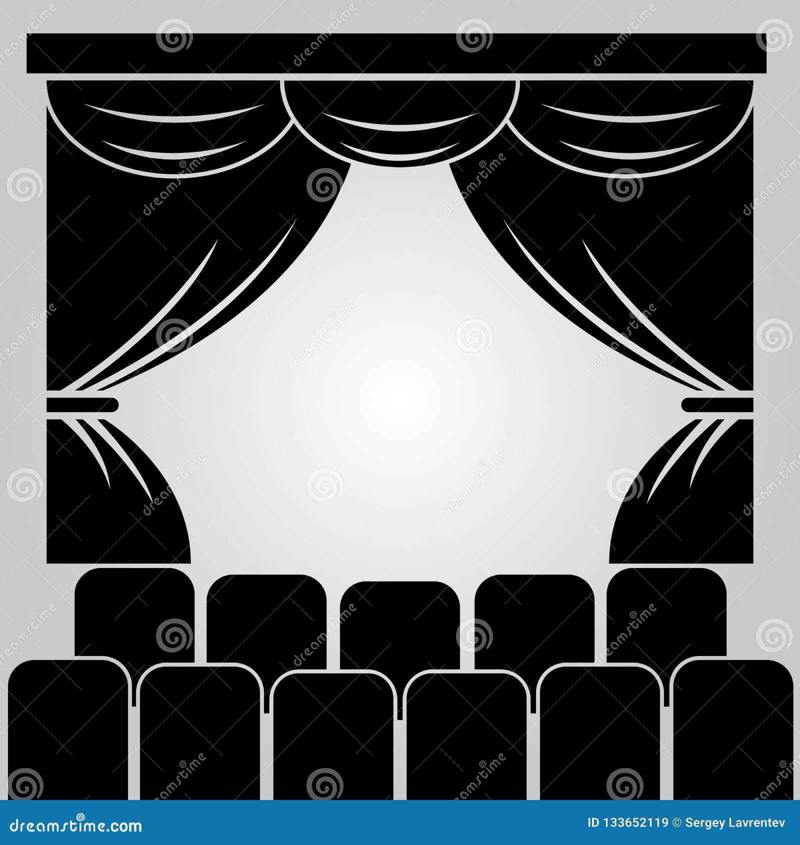 Theatre Stage Chairs Stock Illustrations – 707 Theatre Stage Chairs ...