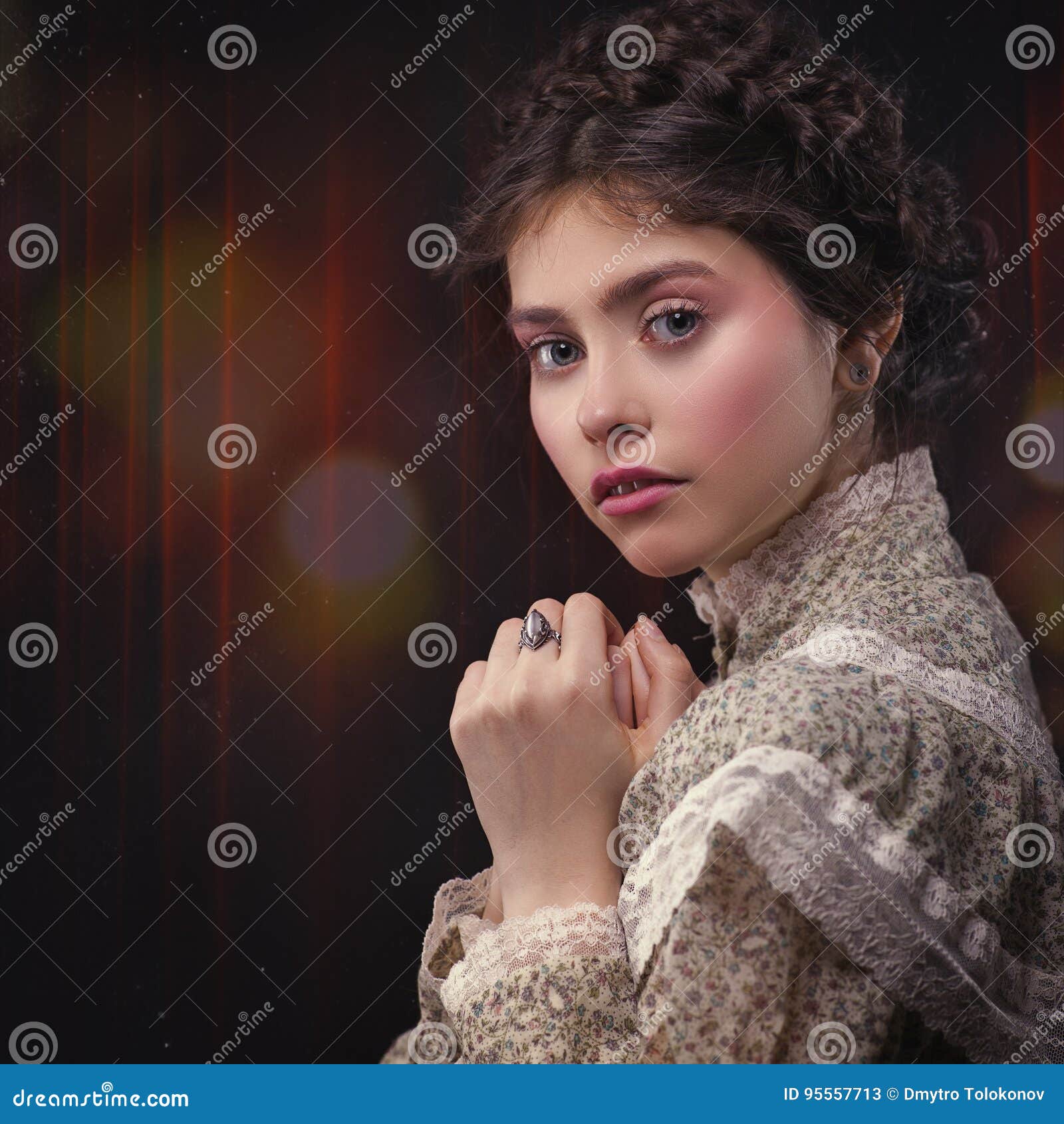 Theater and stage. stock image. Image of caucasian, lady - 95557713