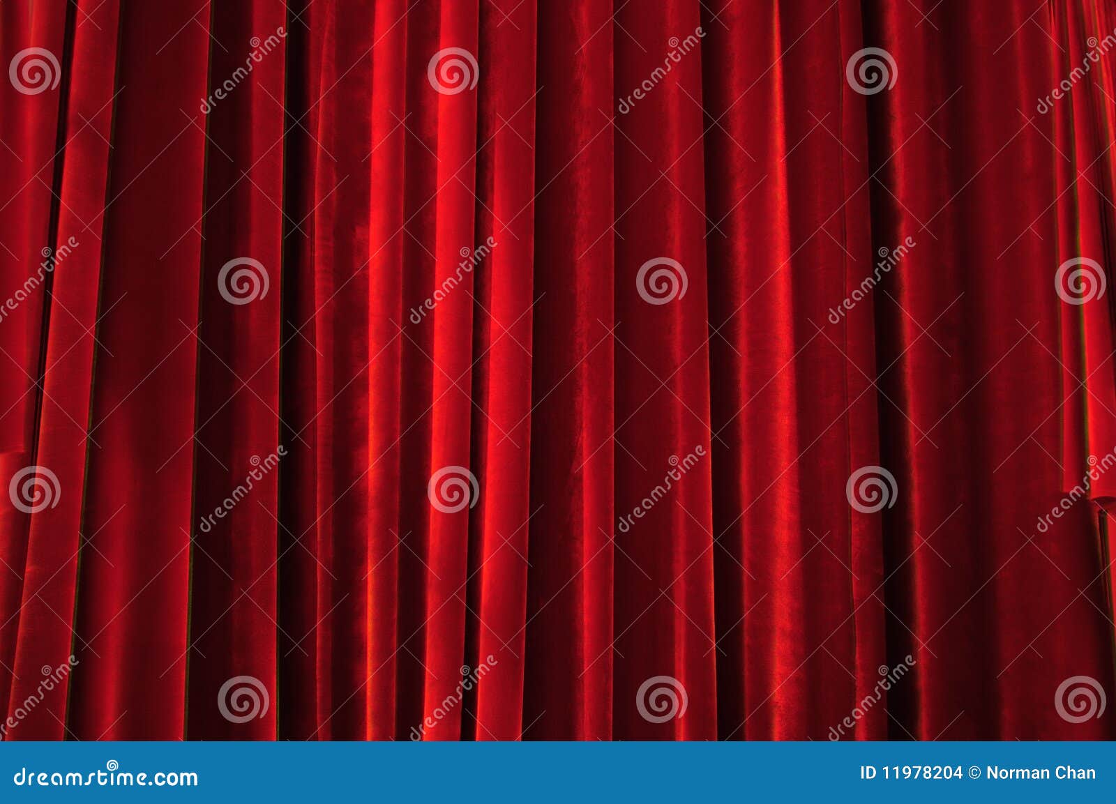 Theater stage red curtains stock photo. Image of drapes - 11978204