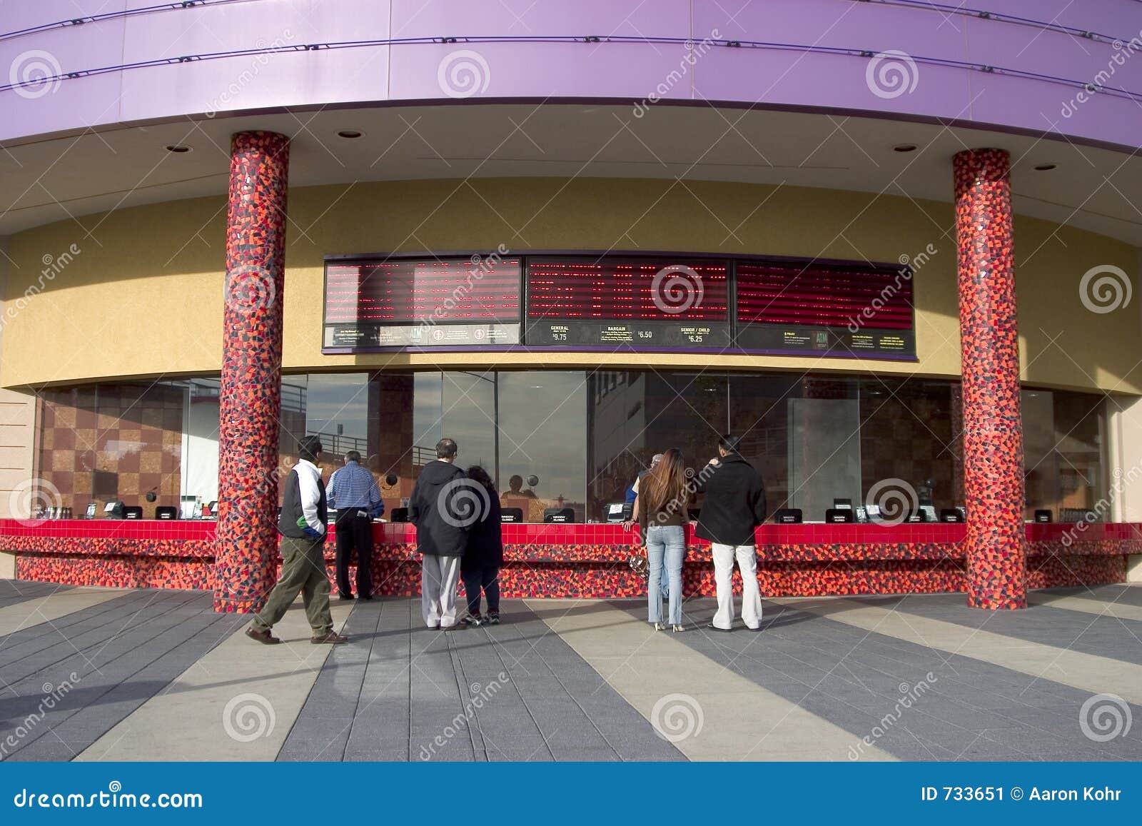 Theater Ticket Area stock image. Image of marquis, booth - 733651