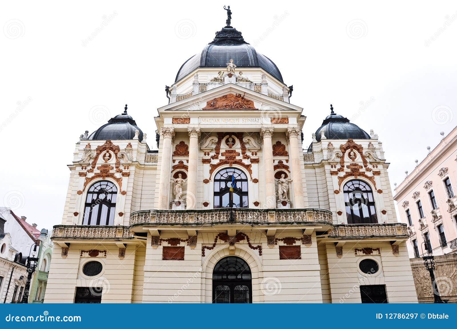 Theater van Pecs stock afbeelding. Image of klassiek - 12786297