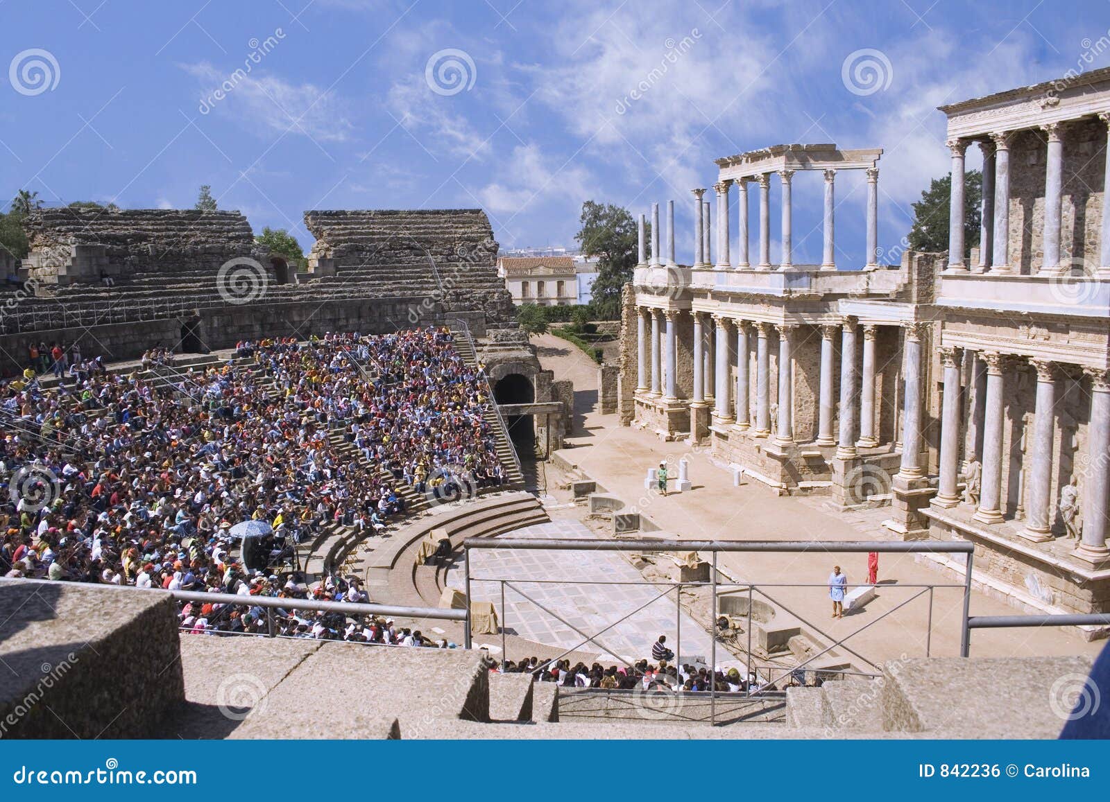 Theatre stock photo. Image of merida, show, tourism, stadium - 842236