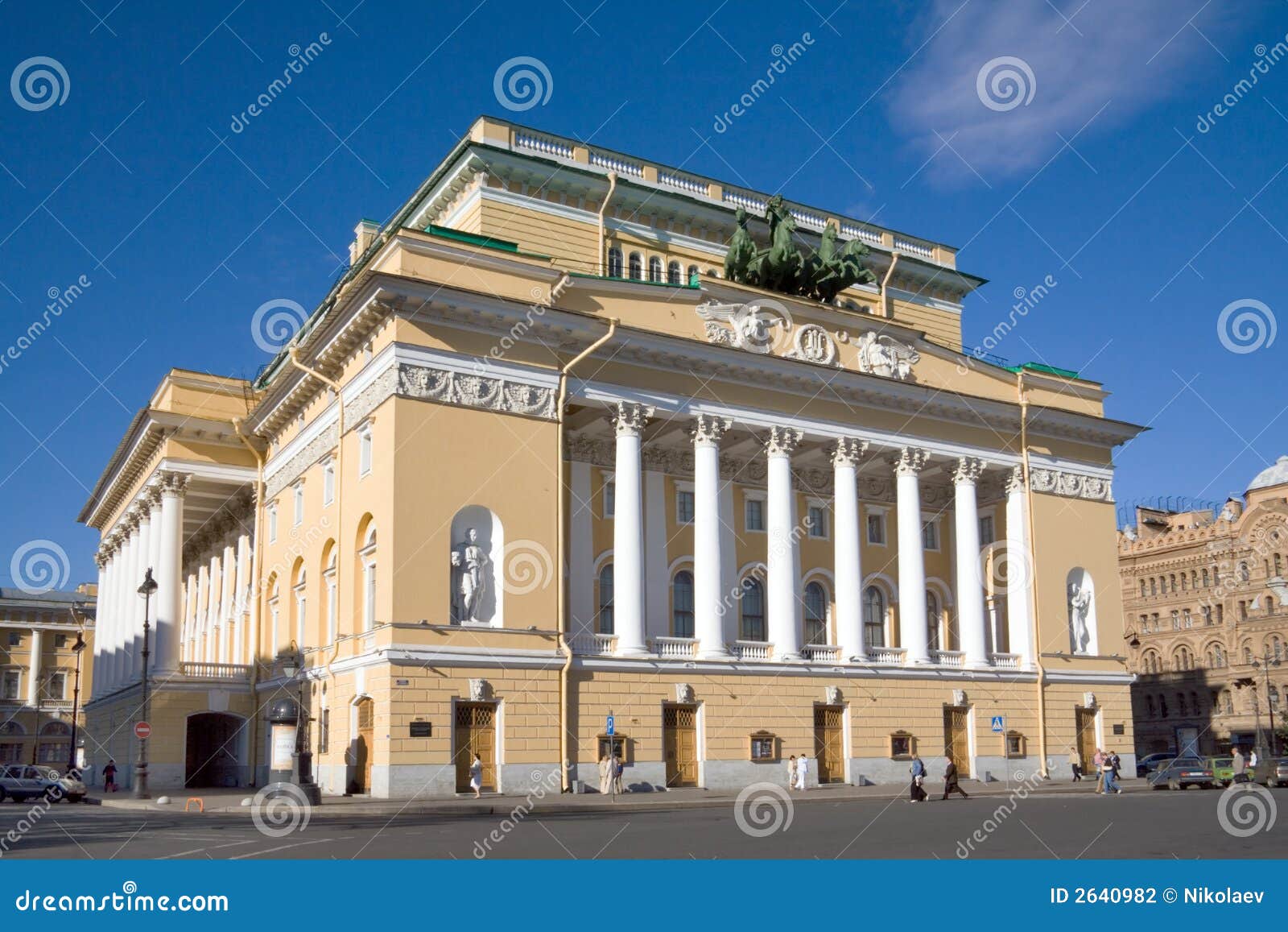 Theatre building stock photo. Image of architecture, history - 2640982