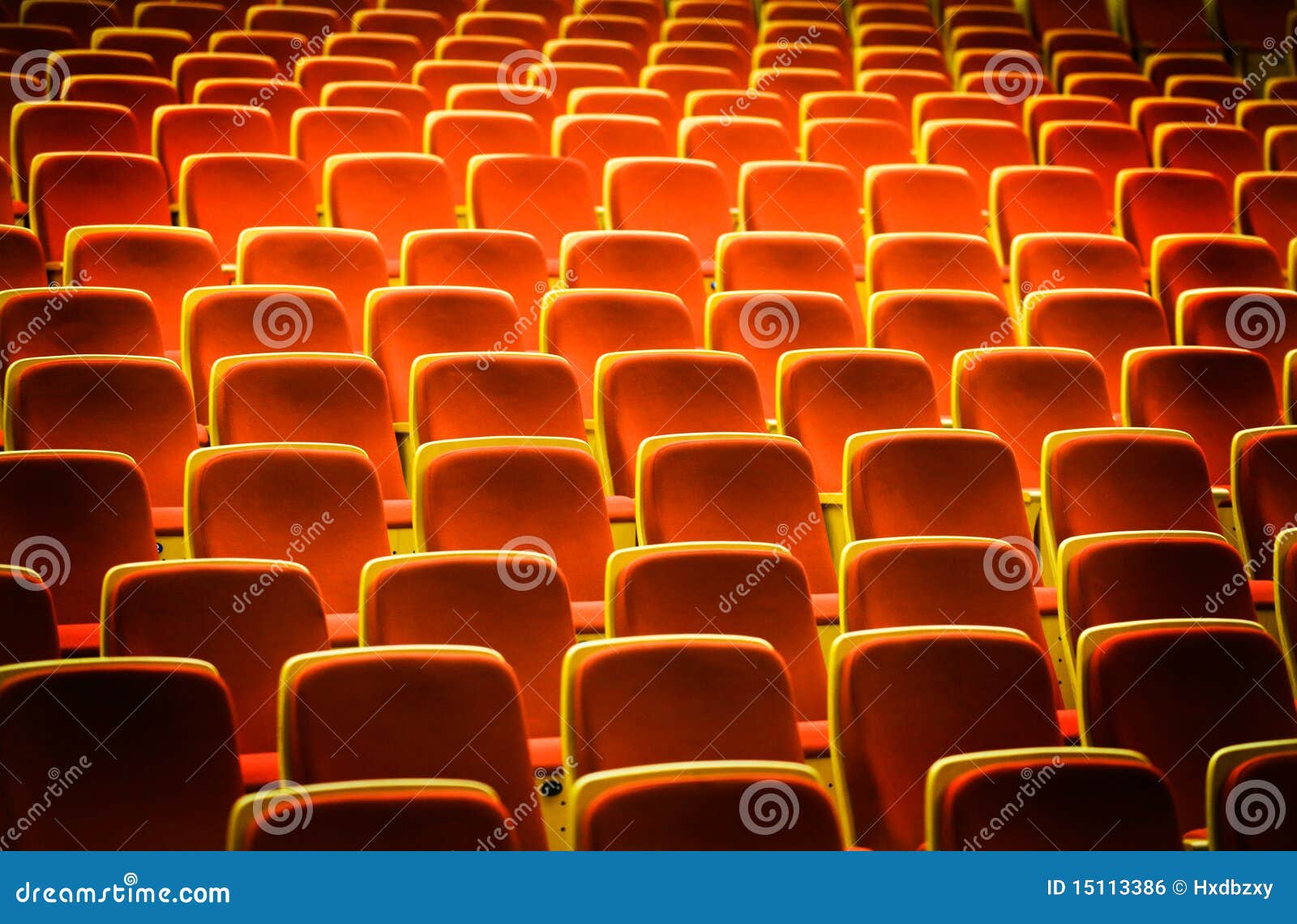 Theatre chairs stock photo. Image of cinemas, hall, cinema - 15113386