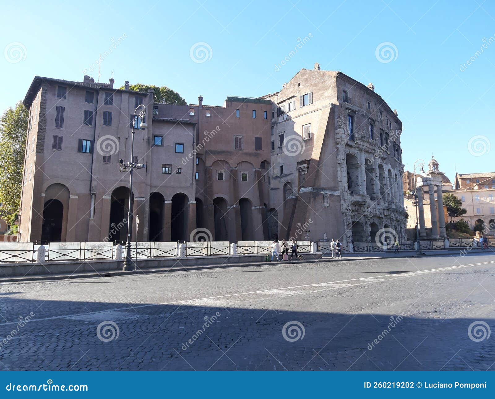 Theatre Marcello in Rome Italy Editorial Photography - Image of facade ...
