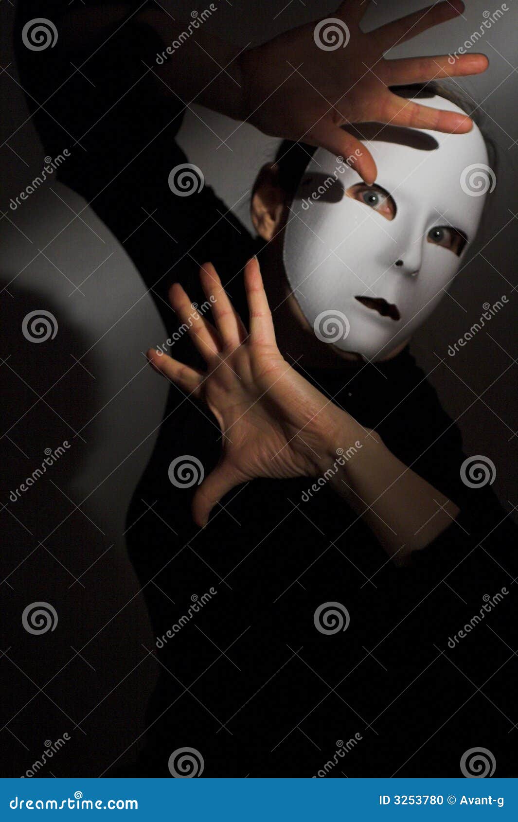 Theatre Mask stock photo. Image of confidence, purity - 3253780