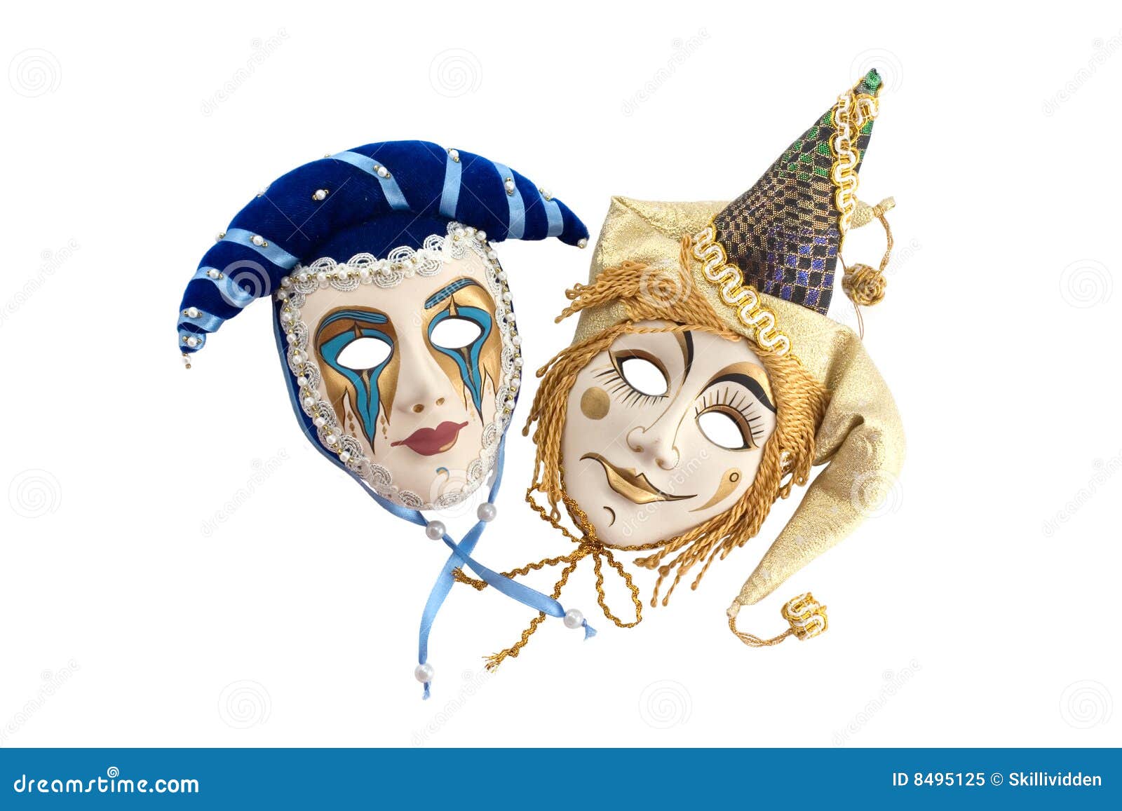 Theatre masks stock image. Image of pearls, emotion, expression - 8495125