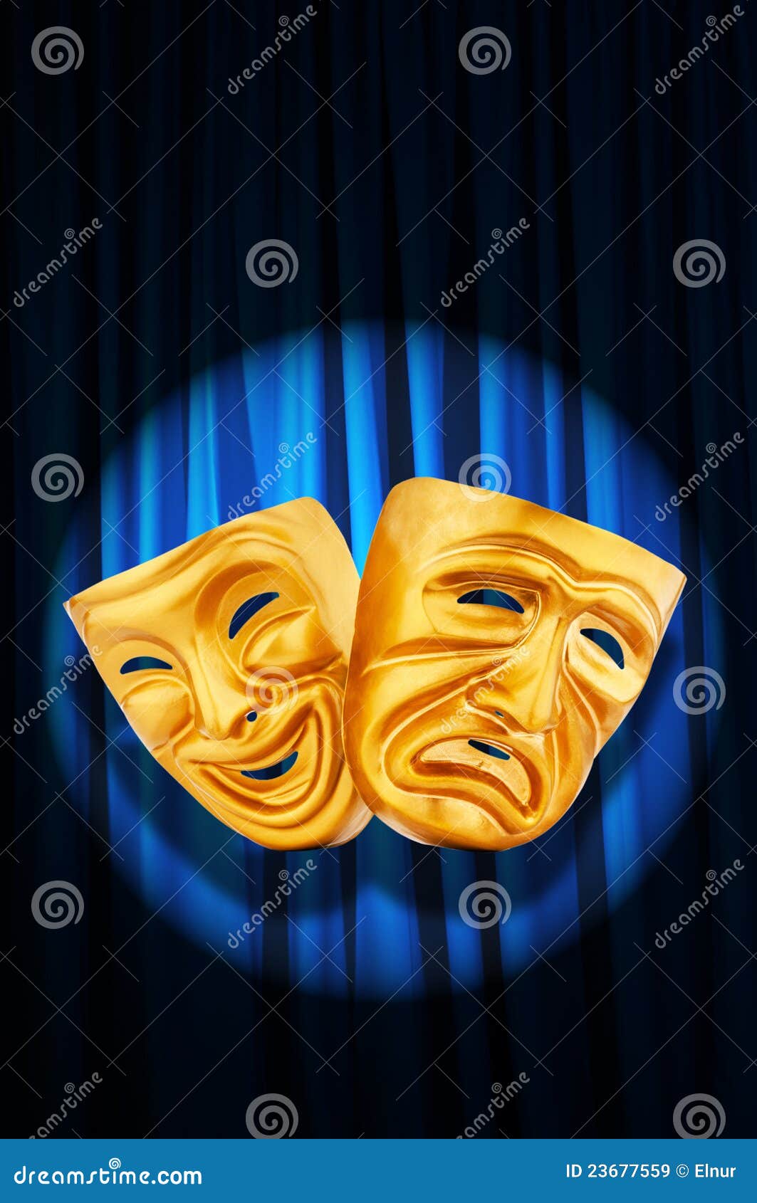 Theatre Performance Concept - Masks Stock Image - Image of contrasts ...