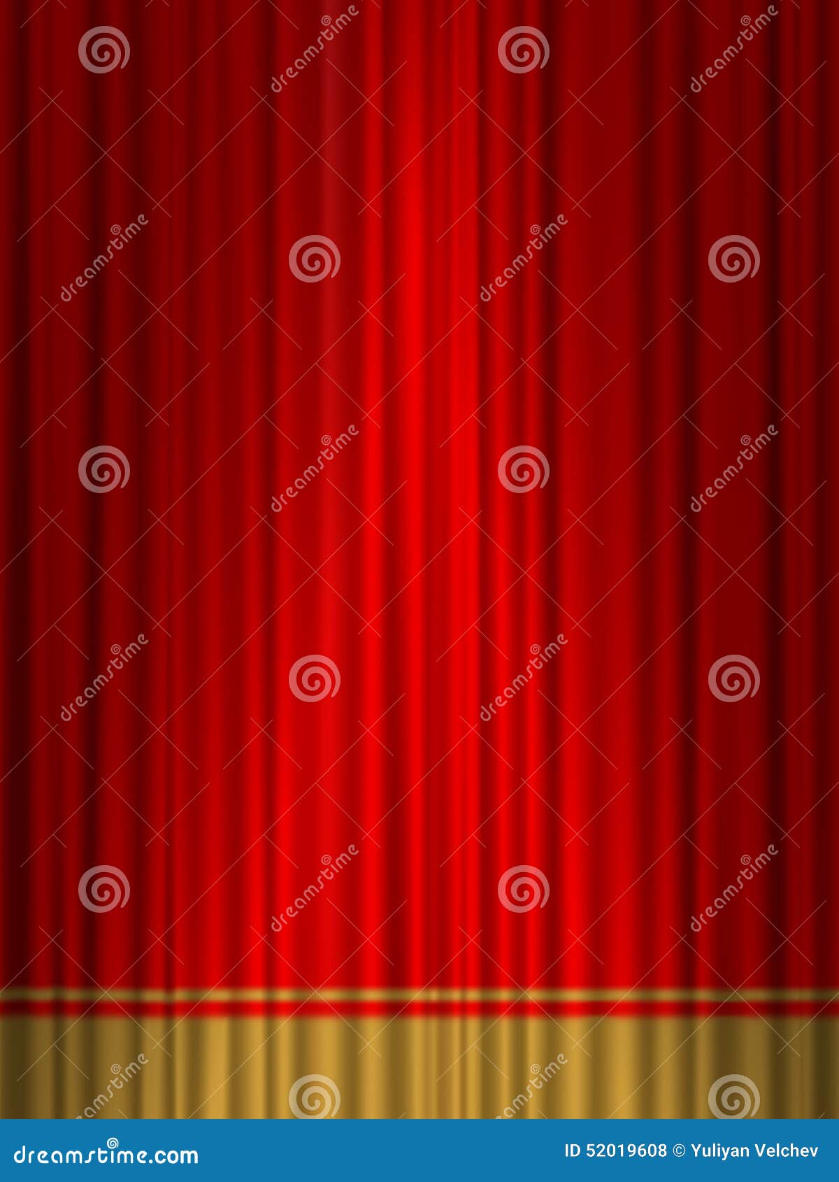 Theatre red gold curtain stock vector. Illustration of theatre - 52019608