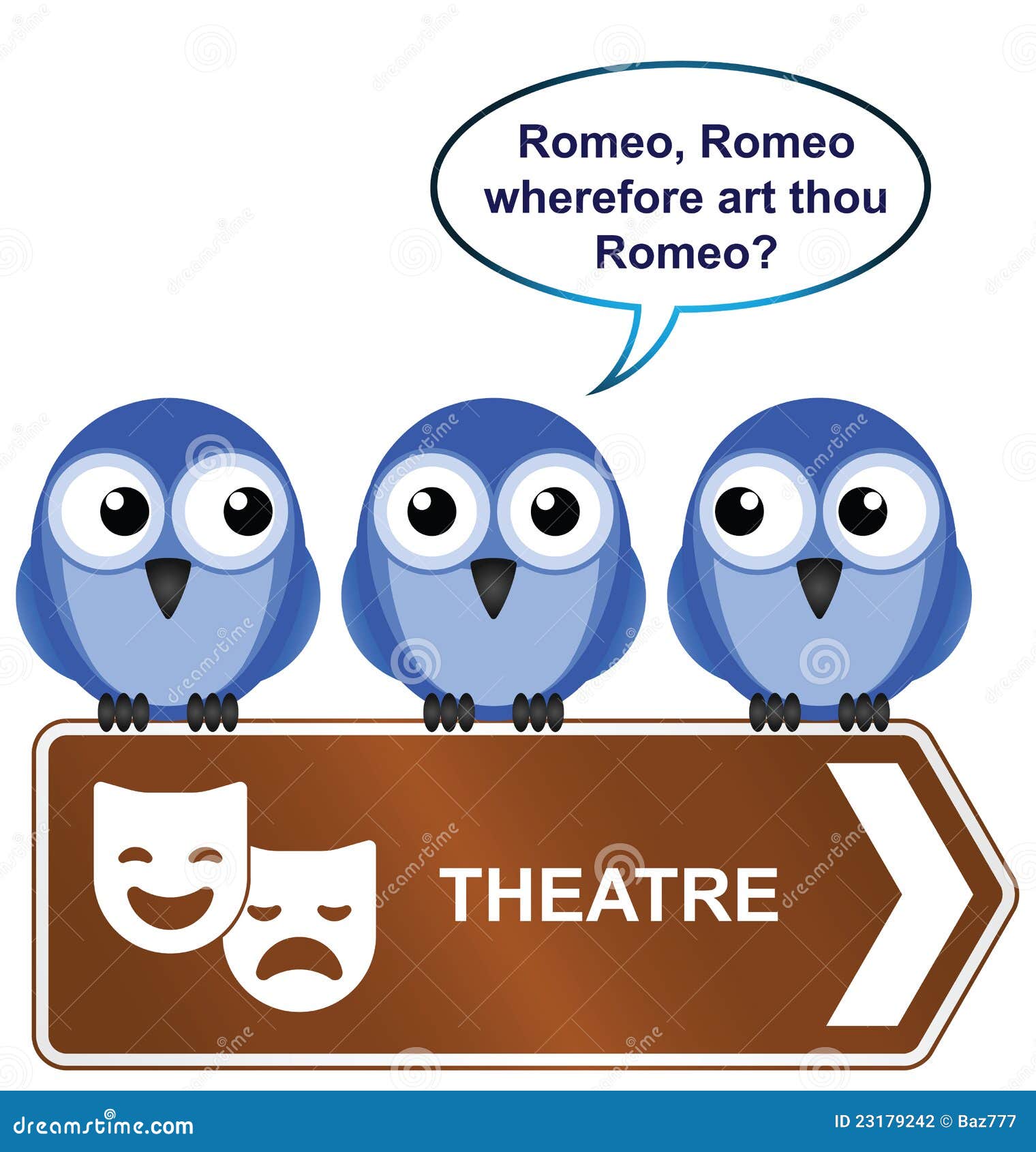 Theatre sign stock vector. Illustration of recite, entertainment - 23179242