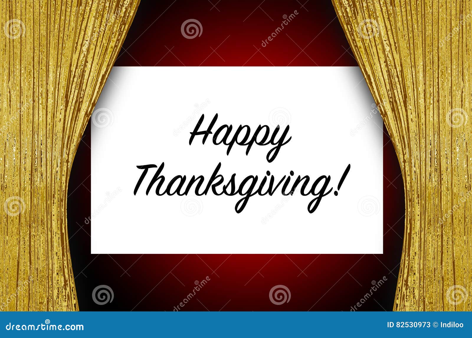 Happy thanksgiving stage stock image. Image of design - 82530973