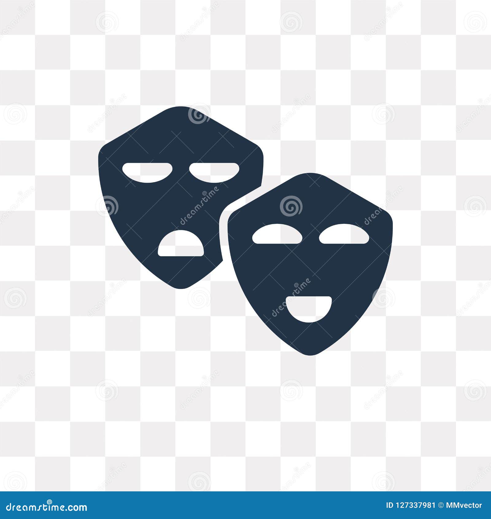 Theatre Vector Icon Isolated on Transparent Background, Theatre Stock ...