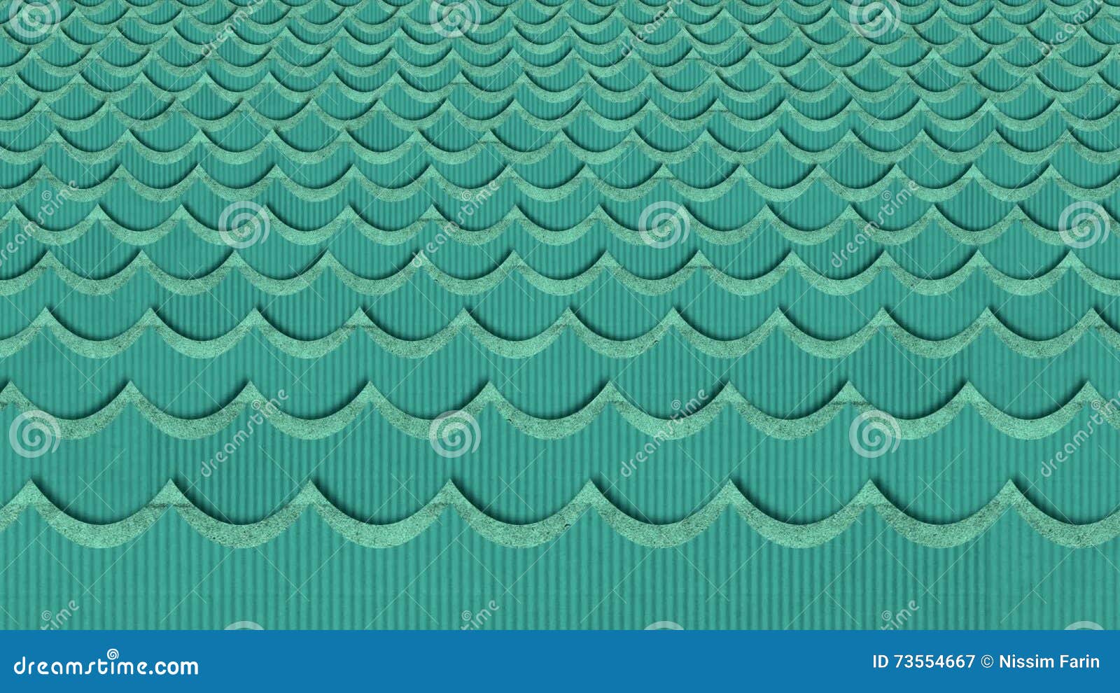 Theatrical Moving Cardboard Sea Waves Background Stock Video - Video of ...