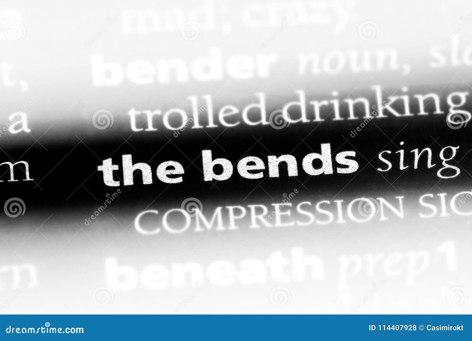 Thebends stock photo. Image of printed, definition, page - 114407928