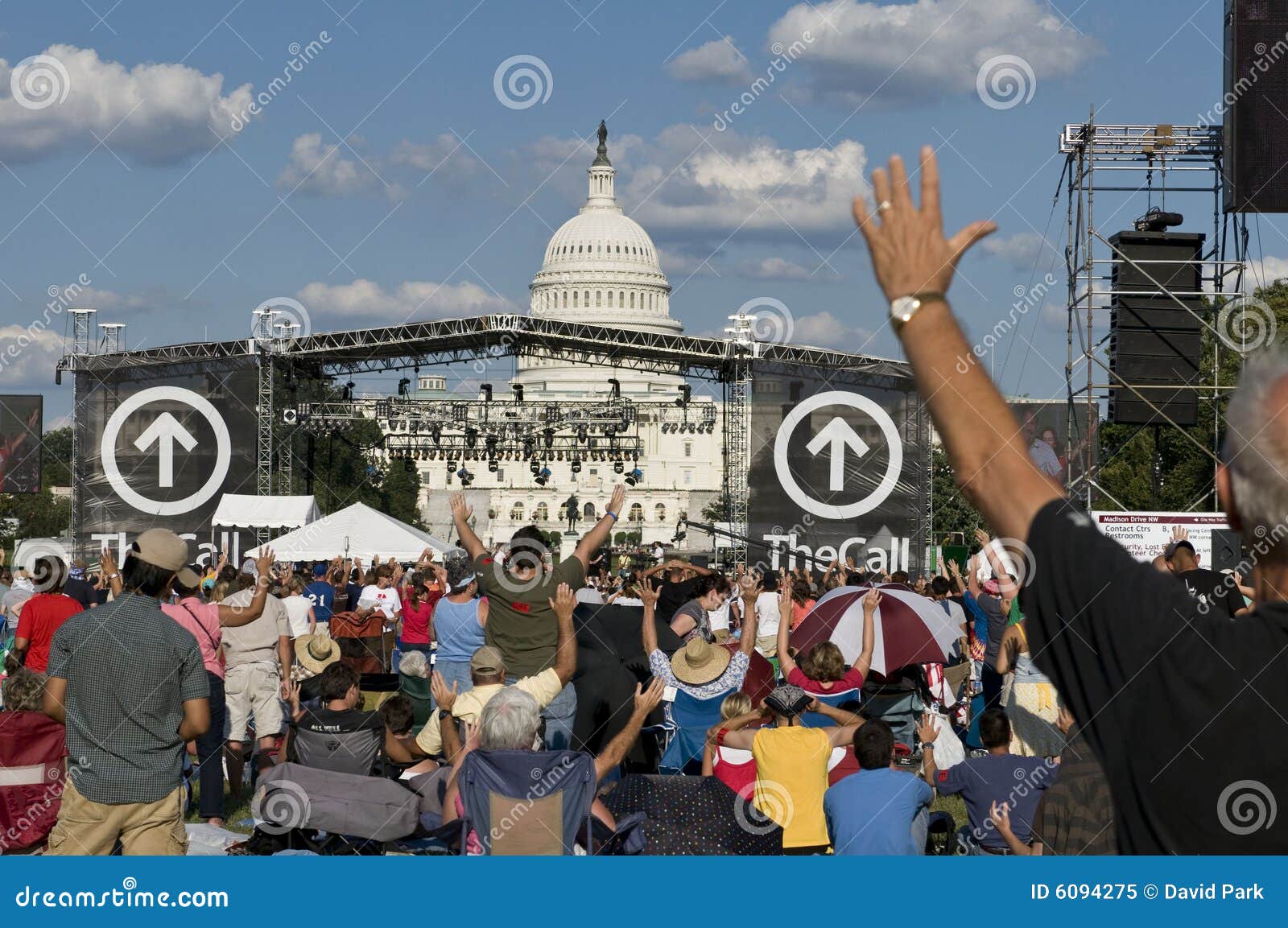 TheCall Christian Rally in Washington DC Editorial Image - Image of ...