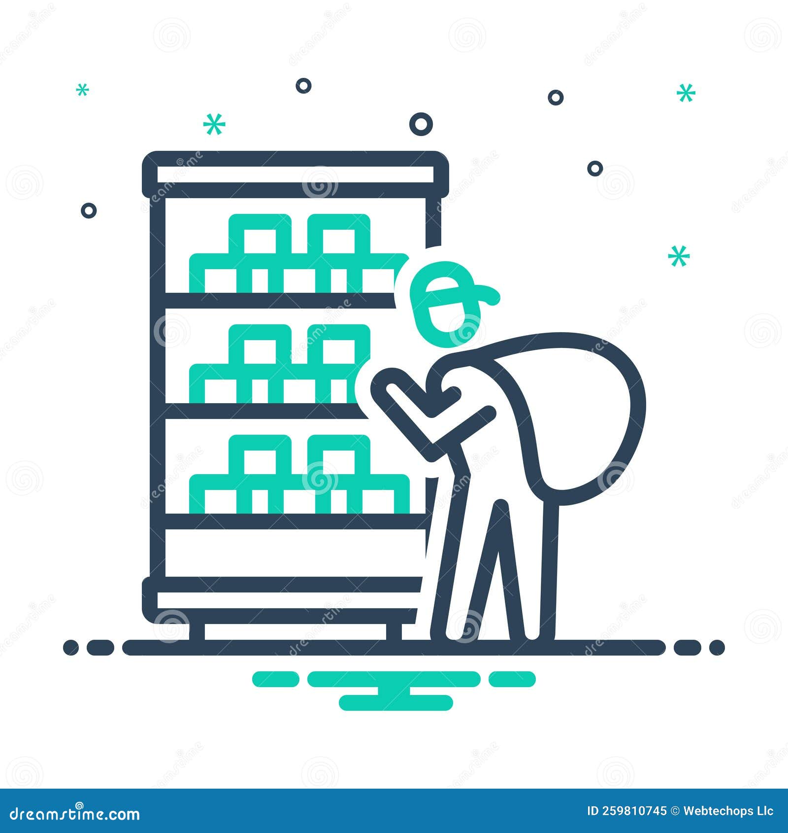 Car Theft. Robbery Banditry Looting, Take Apart Car, Crime Damage ...