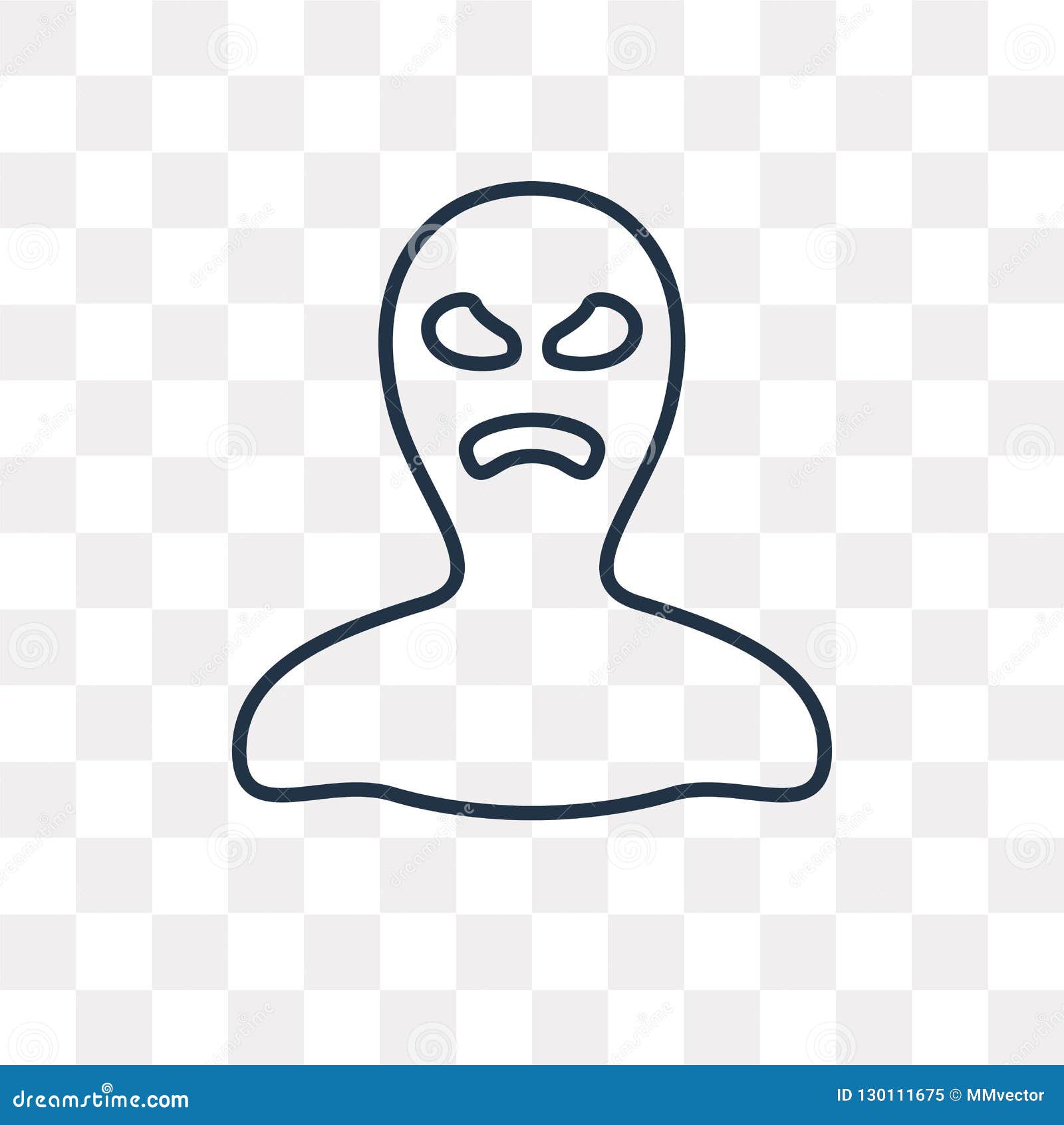 Theft Vector Icon Isolated on Transparent Background, Linear the Stock ...