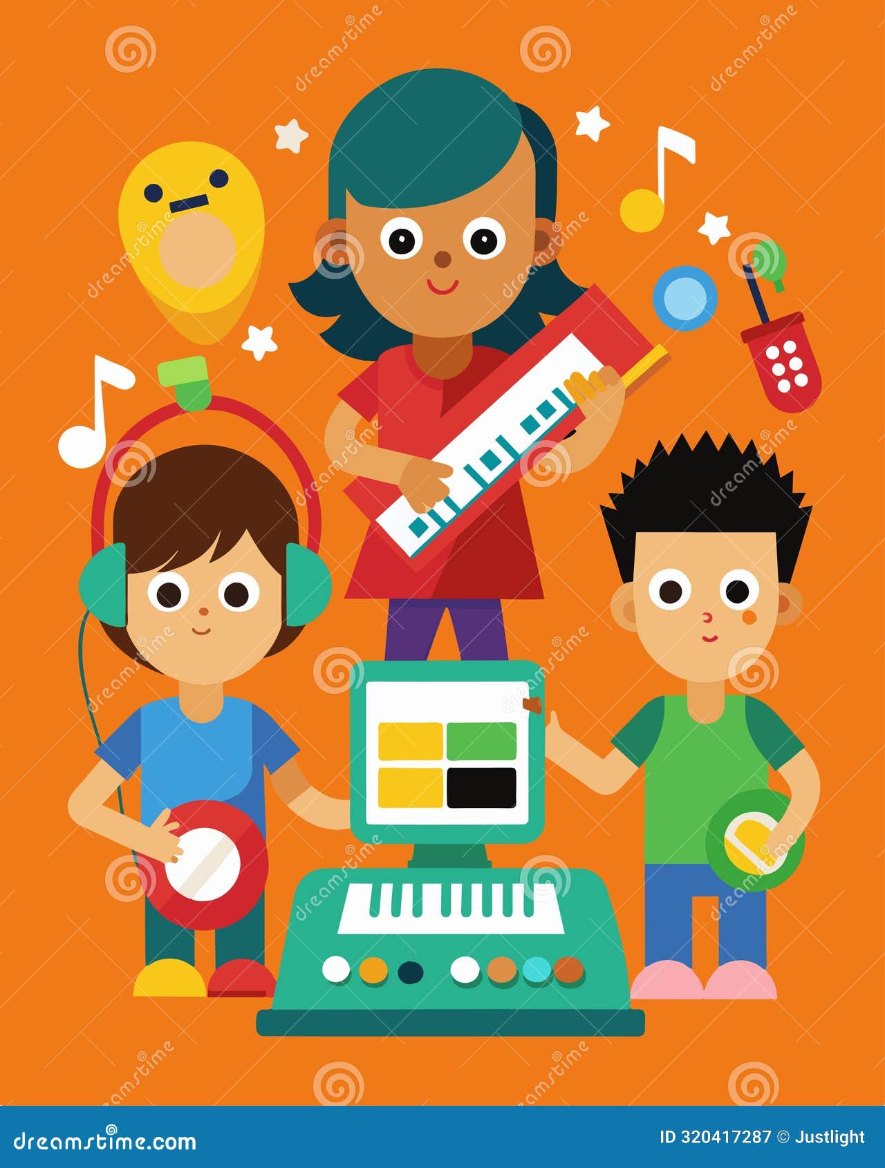 With Their Coding Toy Musical Instruments Children Create and Record ...