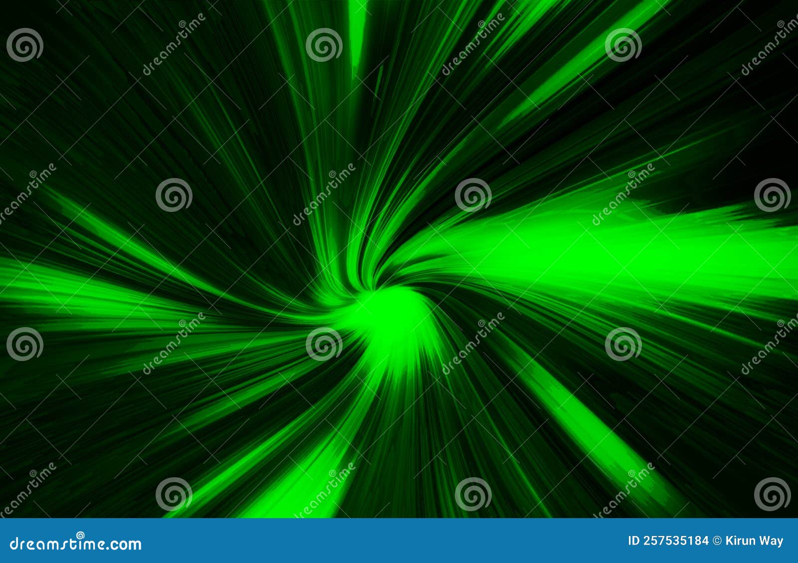 The Theme of the Black Vortex that Grows Stock Illustration ...