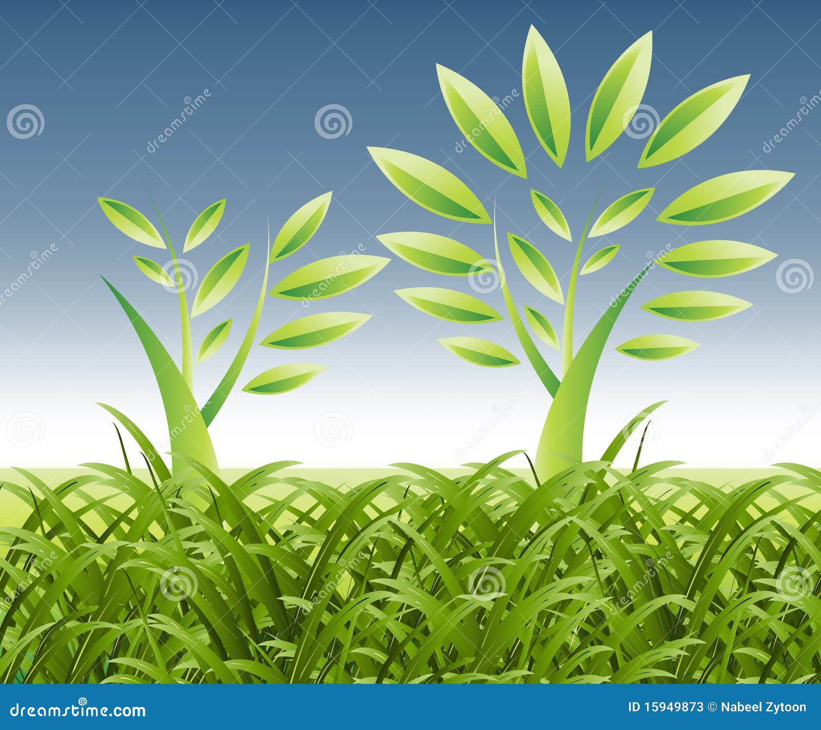 Theme of growth stock vector. Illustration of cultivated - 15949873