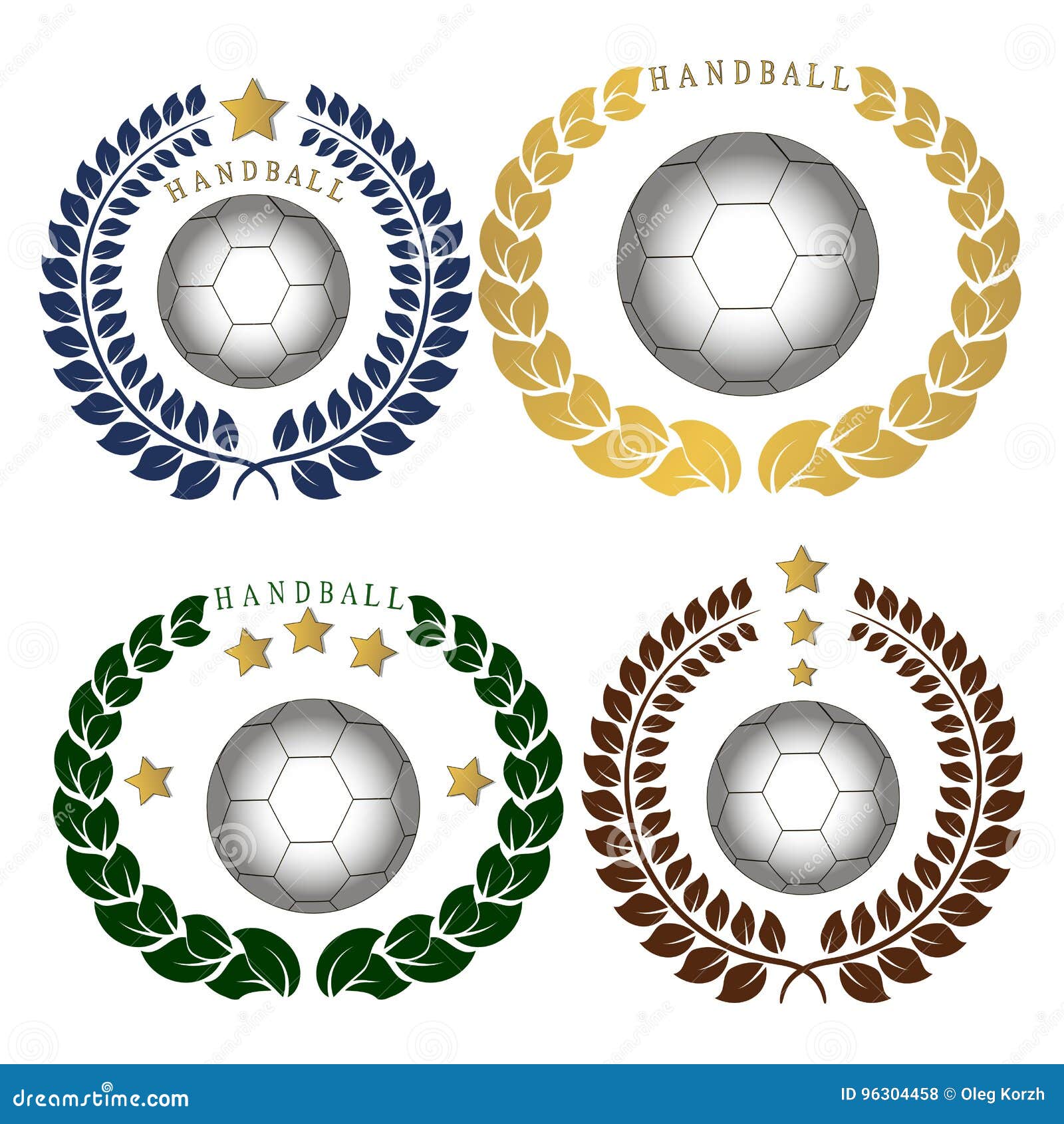 The theme handball stock vector. Illustration of handball - 96304458
