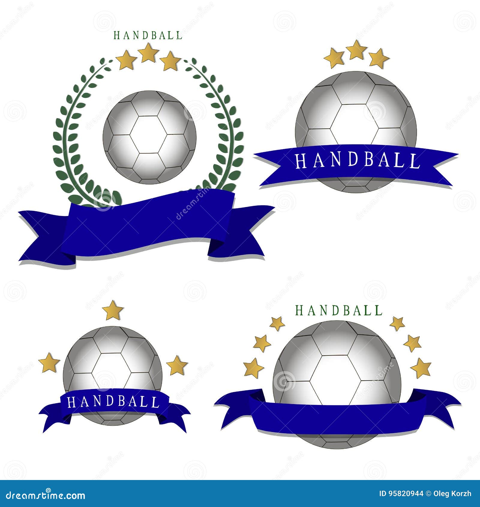 The theme handball stock vector. Illustration of league - 95820944