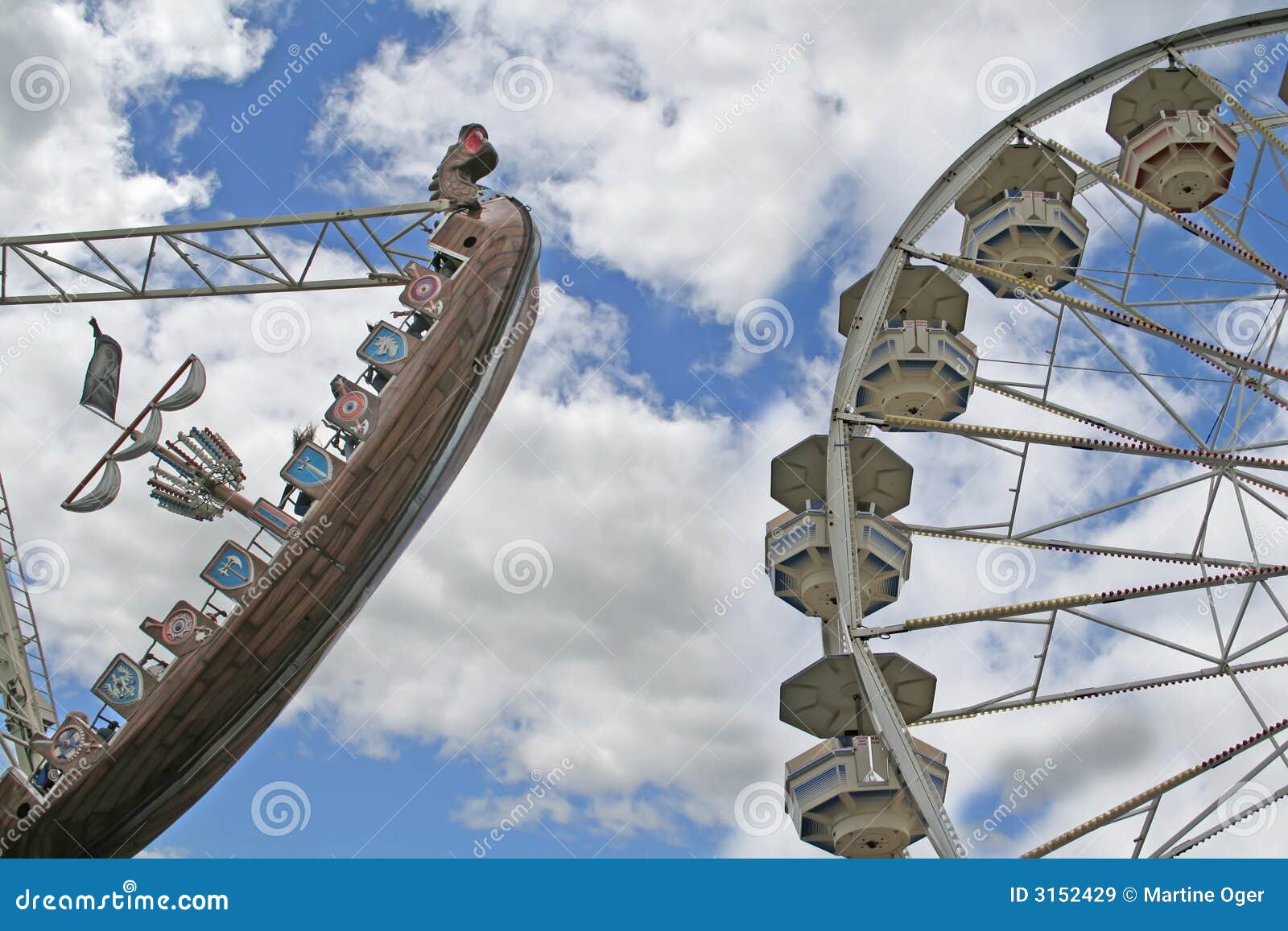 Theme Park. stock image. Image of heartbeat, loopable - 3152429
