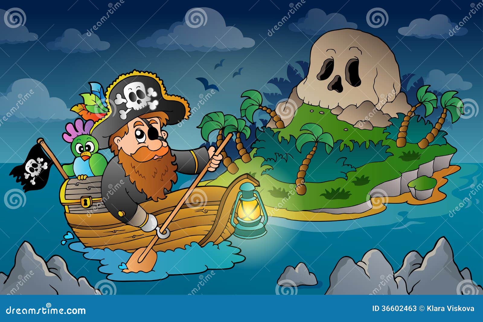 Skull Island Map Royalty-Free Stock Image | CartoonDealer.com #81401956