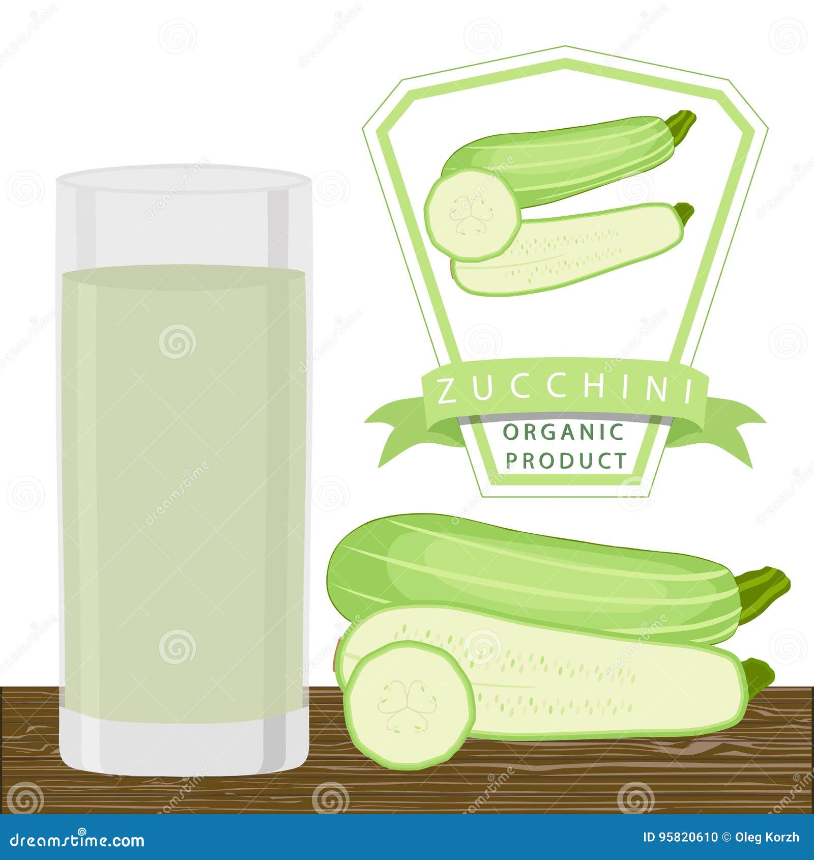 The theme zucchini stock vector. Illustration of label - 95820610