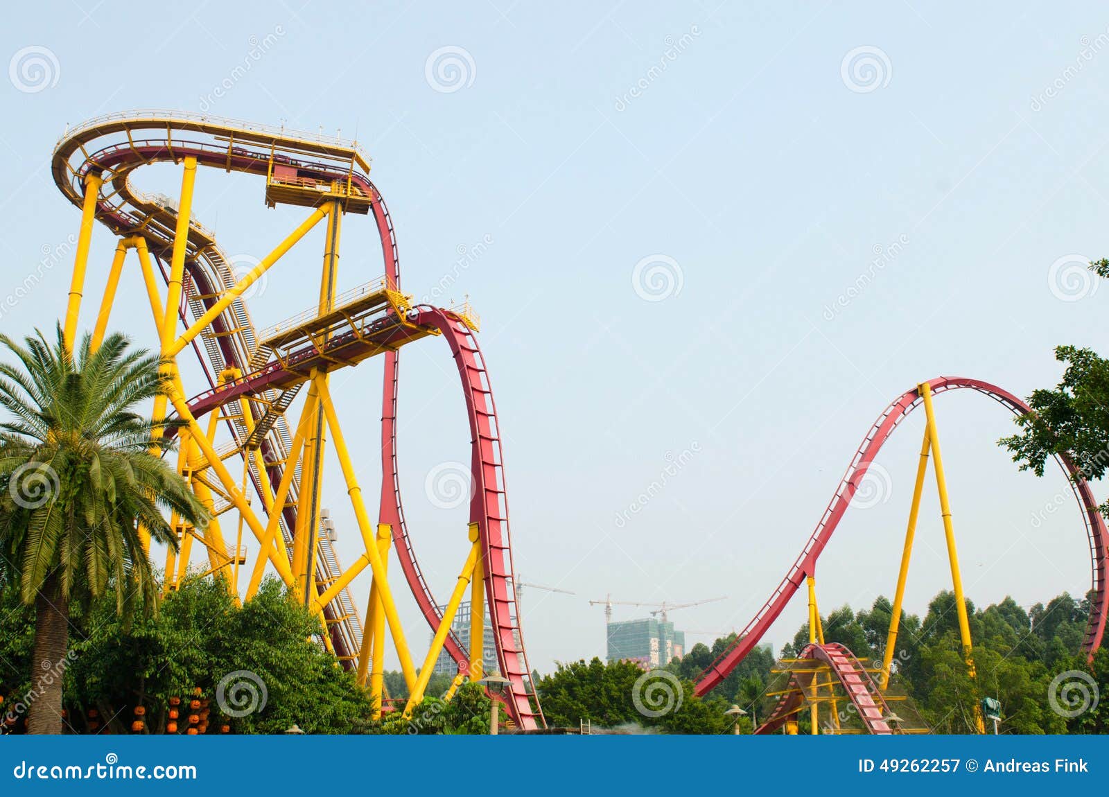 Themepark editorial photography. Image of themepark, watercoaster ...