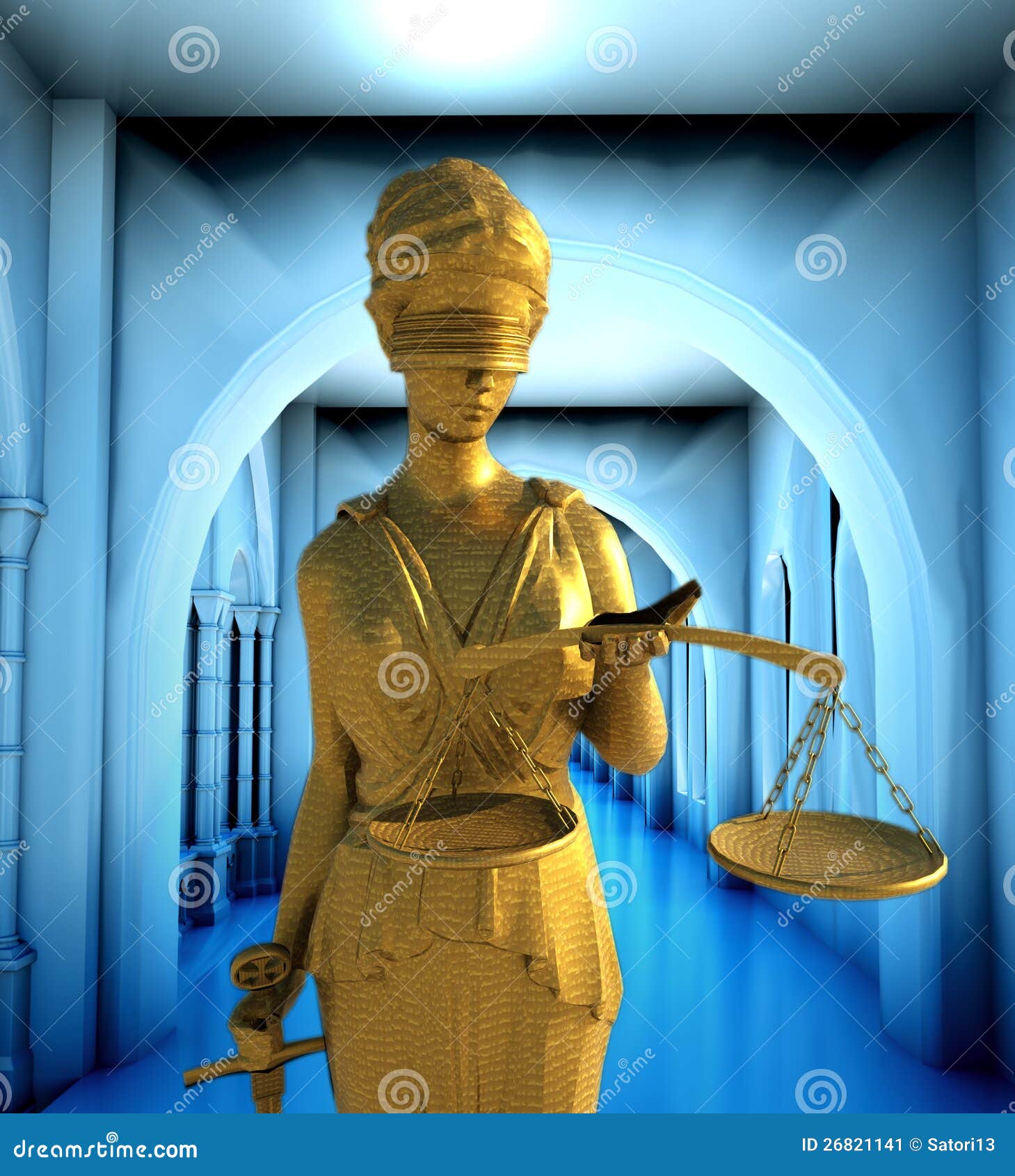 Themis in court stock illustration. Illustration of judiciary - 26821141