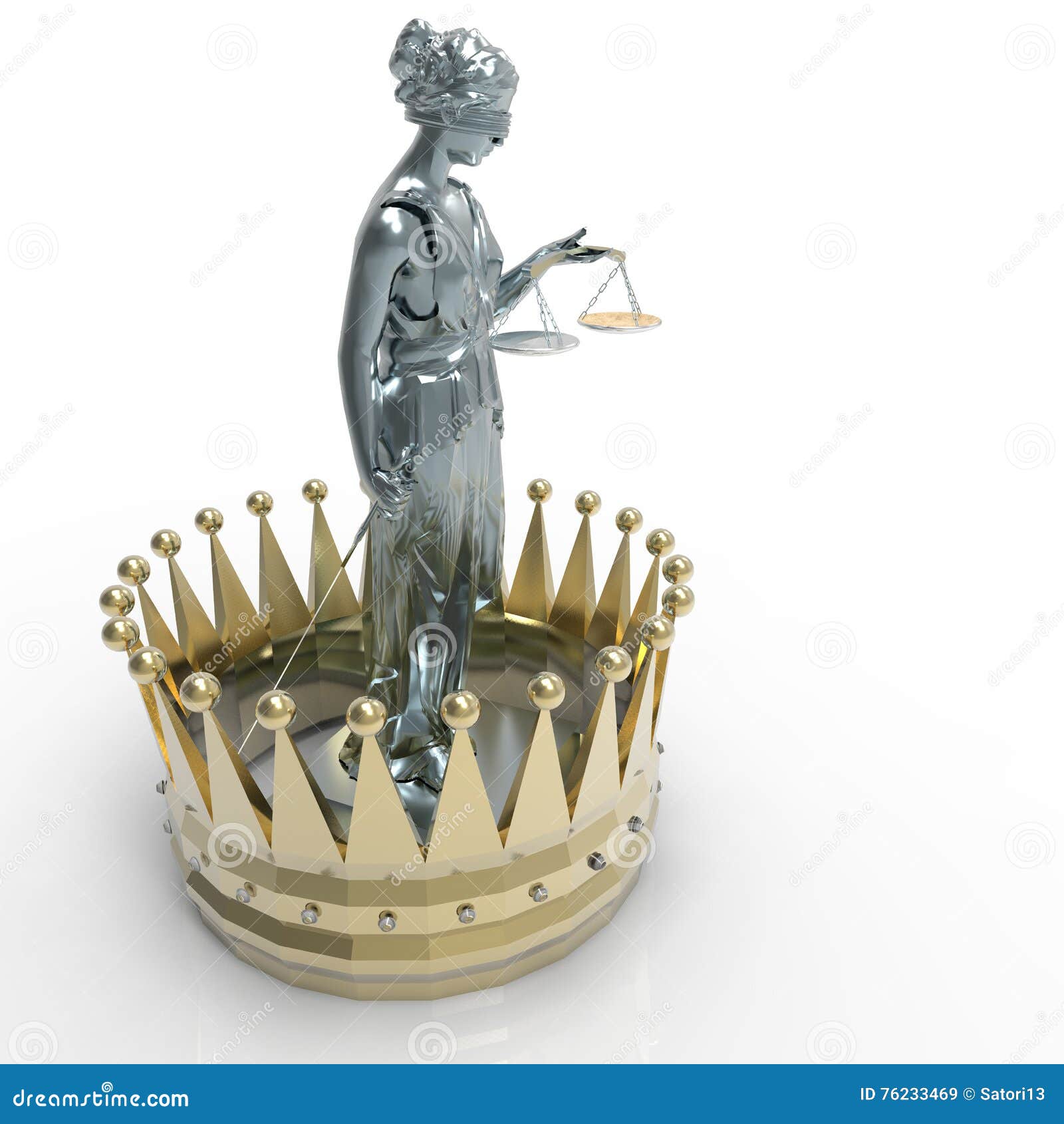 Themis - Goddess Of Justice The Symbol Of Law Stock Photography ...