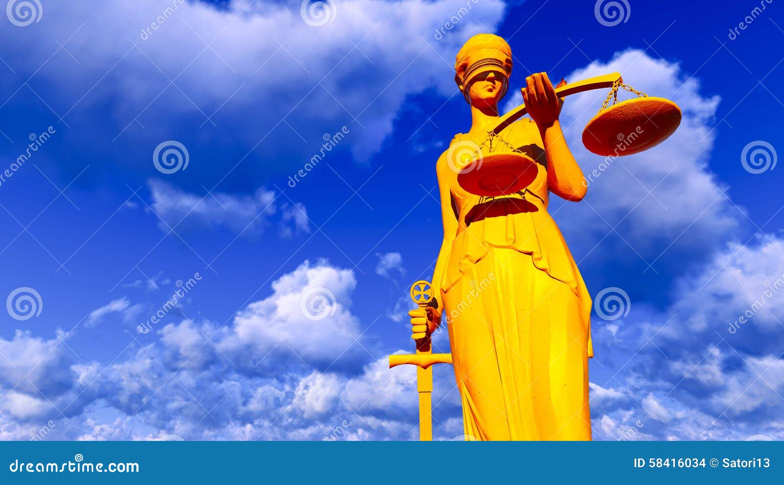 Themis Lady Justice Is A Black Silhouette On A White Isolated ...