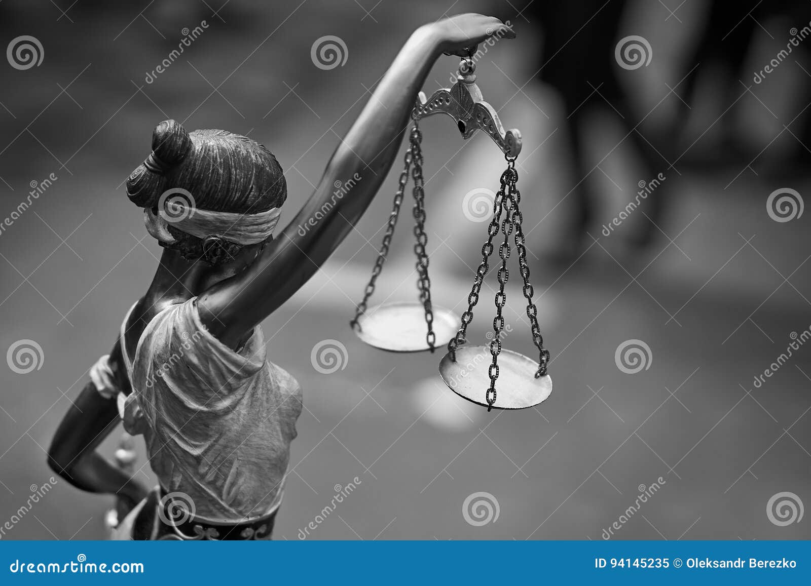 Themis Statue with Balance Scales Stock Image - Image of lady ...