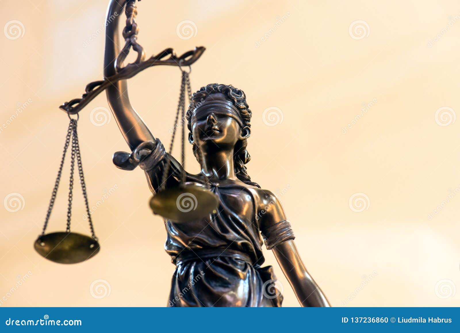 Themis Statue in Bronze - Lady Justice Stock Photo - Image of crime ...