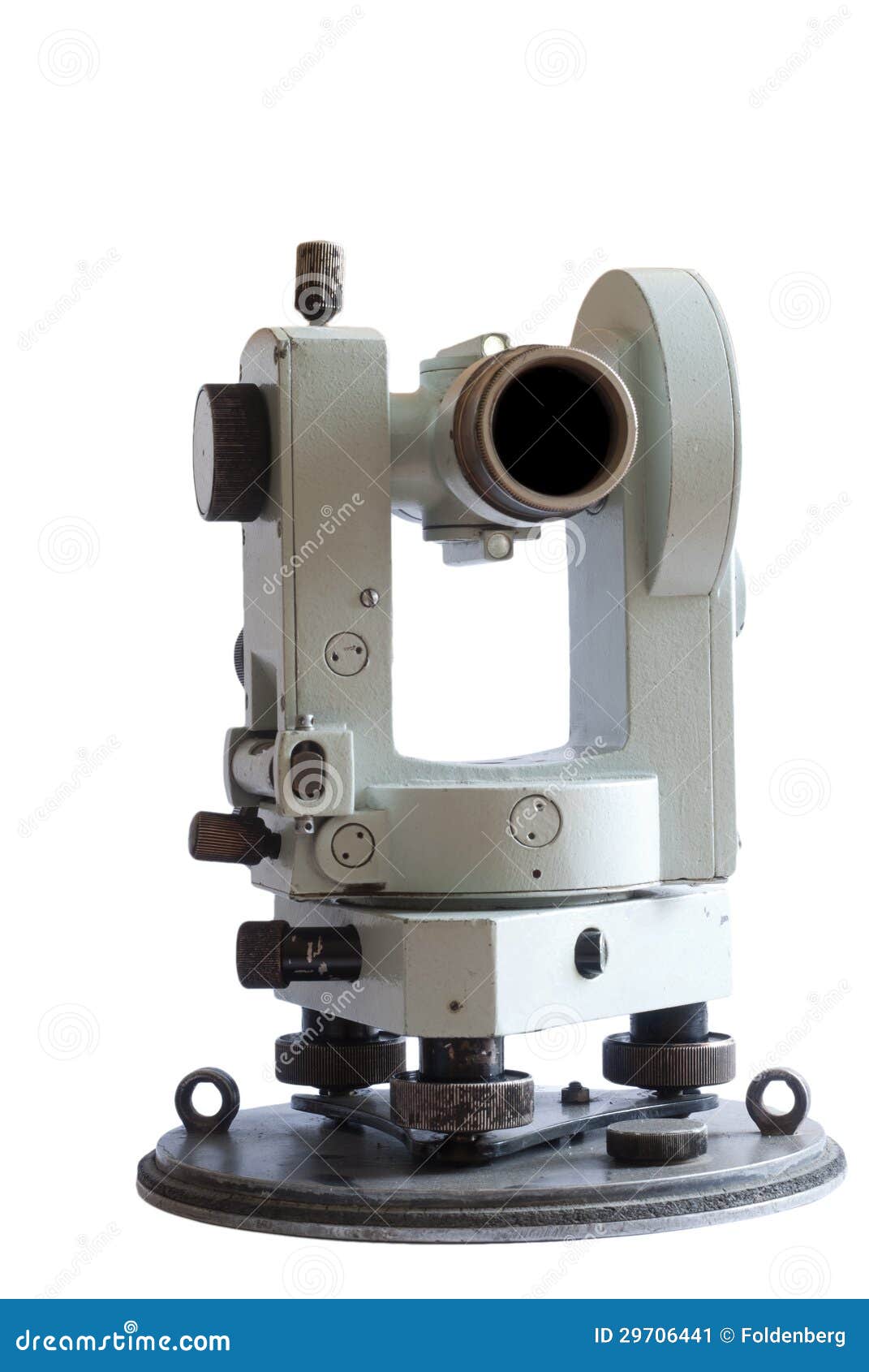 Theodolit stockbild. Bild von wissenschaft, industrie - 29706441
