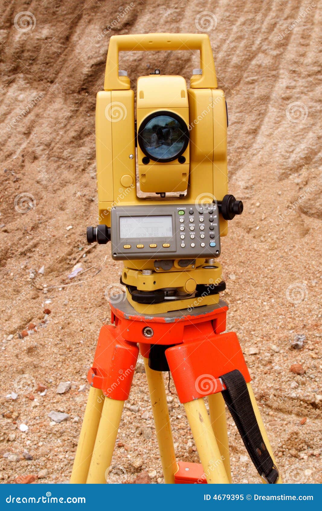 Theodolite stock image. Image of archaeologists, site - 4679395